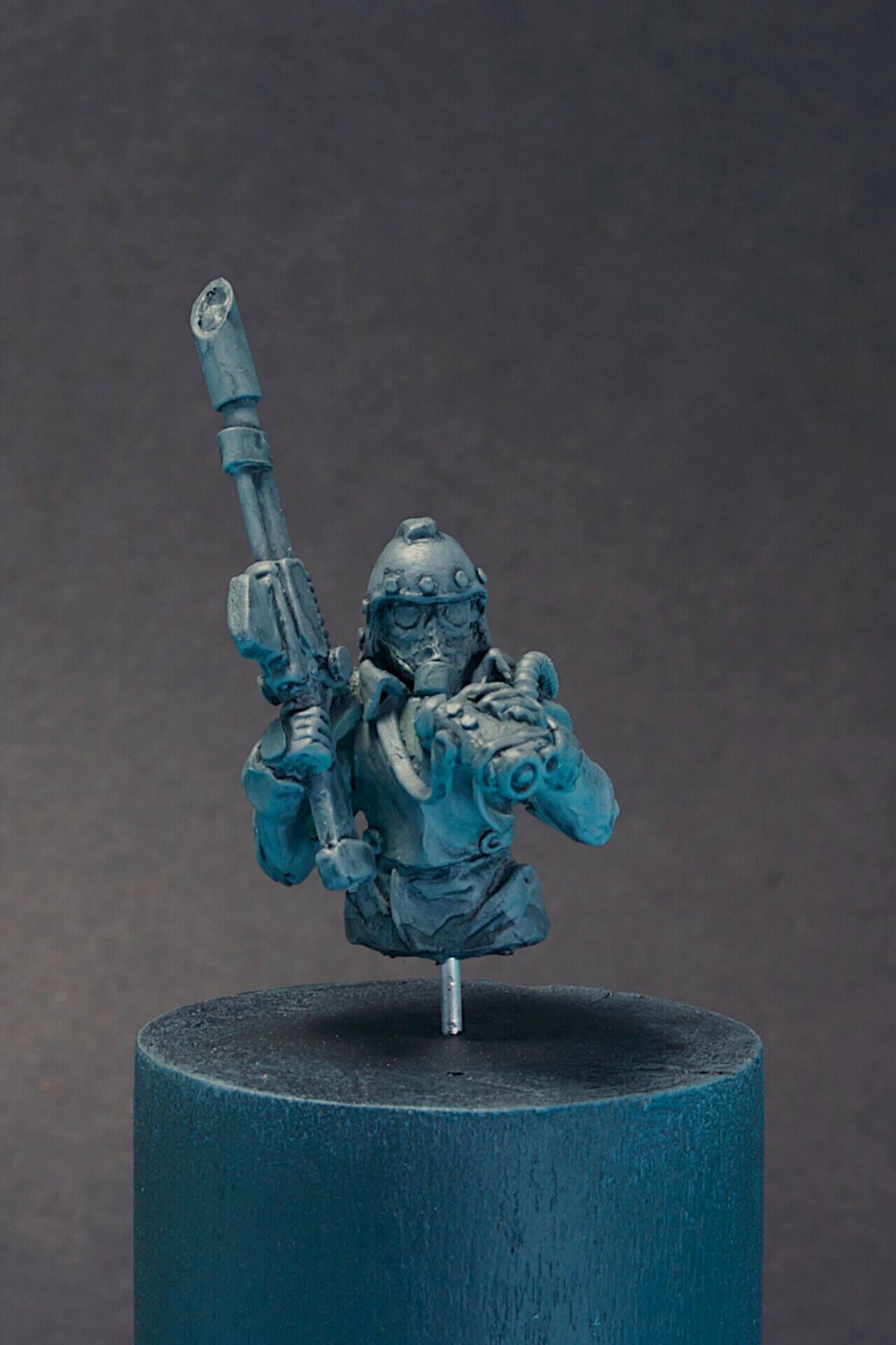 ArtStation - Death Korps Tank Commander bust