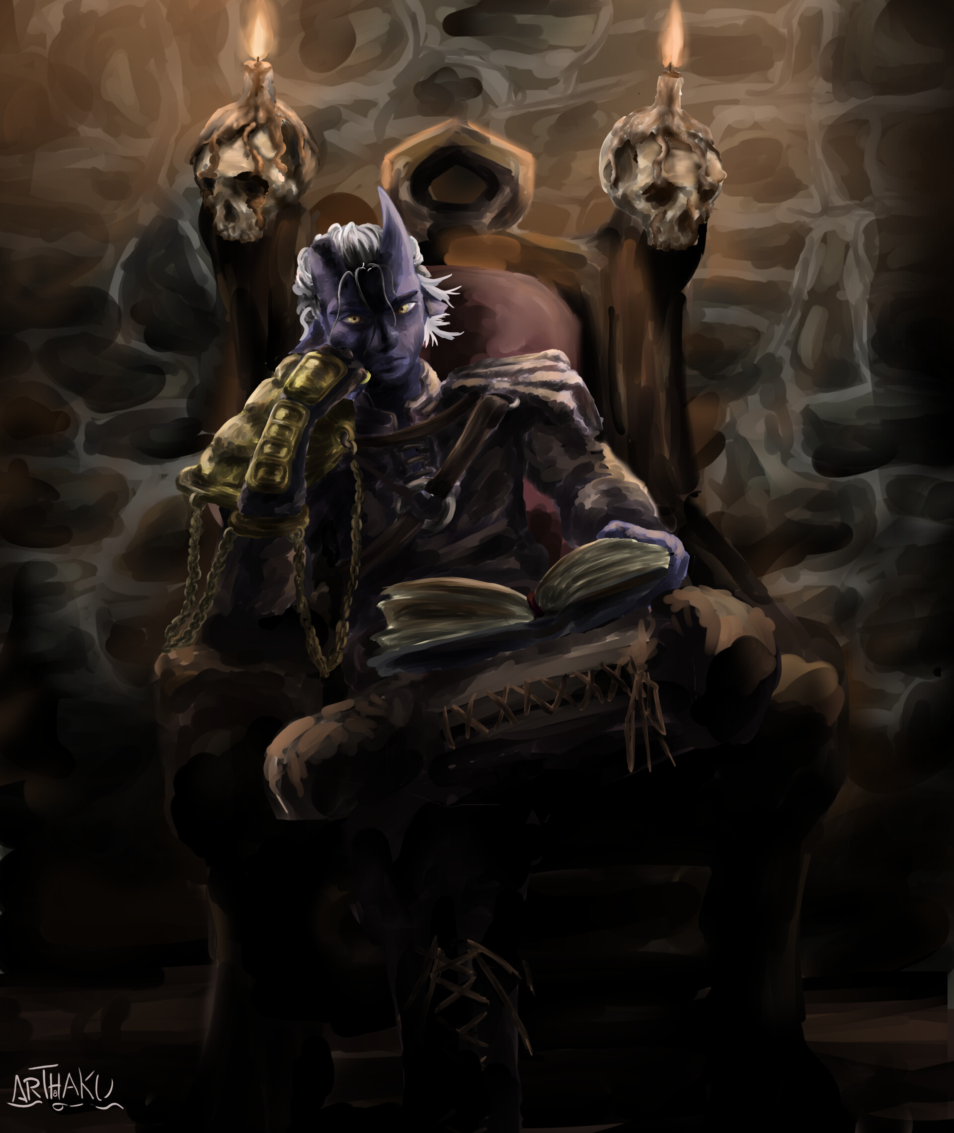 ArtStation - The Witcher Tiefling