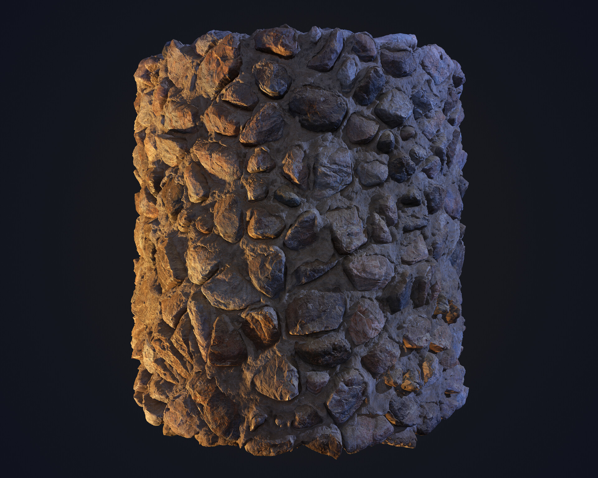 ArtStation - Stone wall