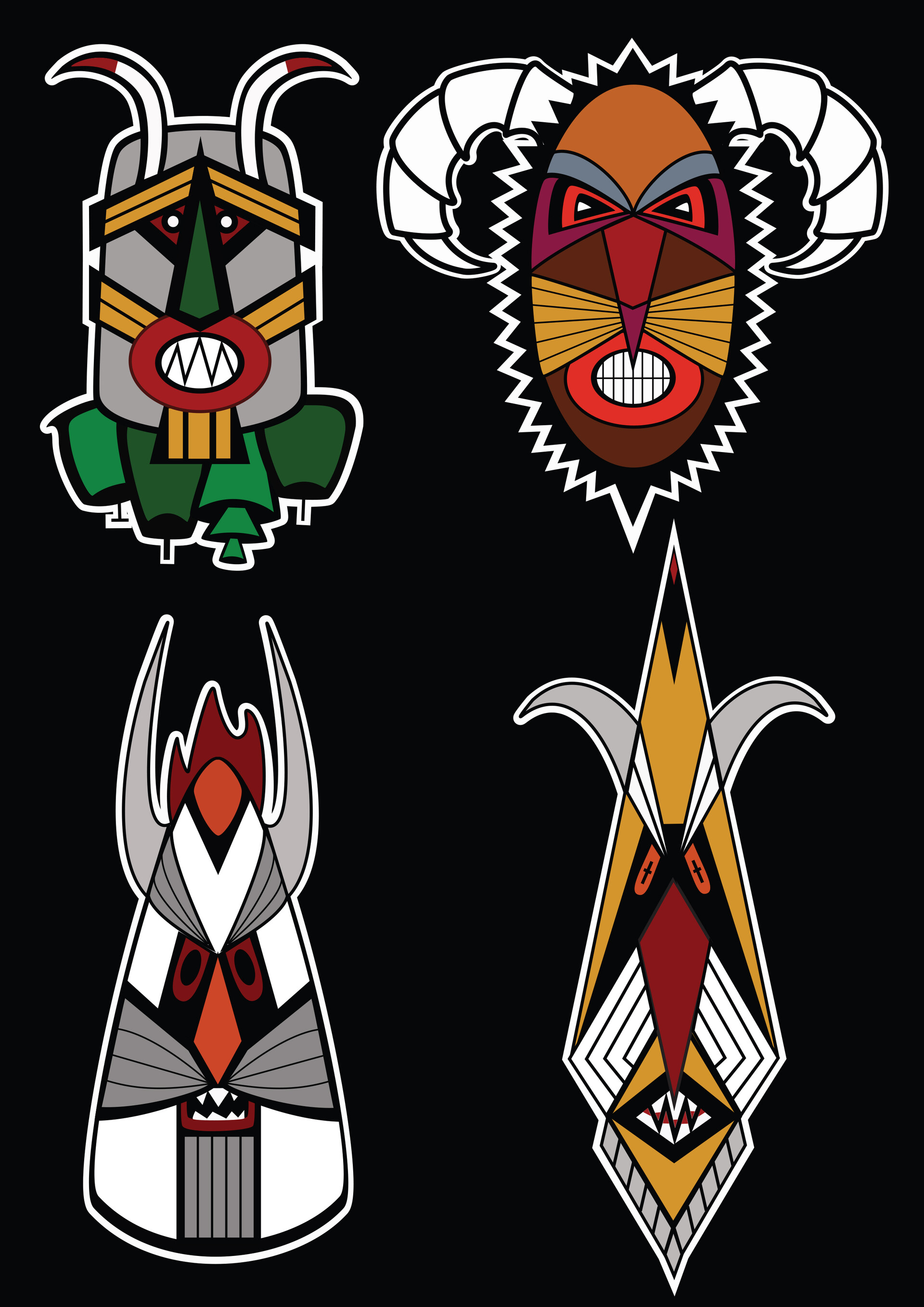 ArtStation - Kuker masks