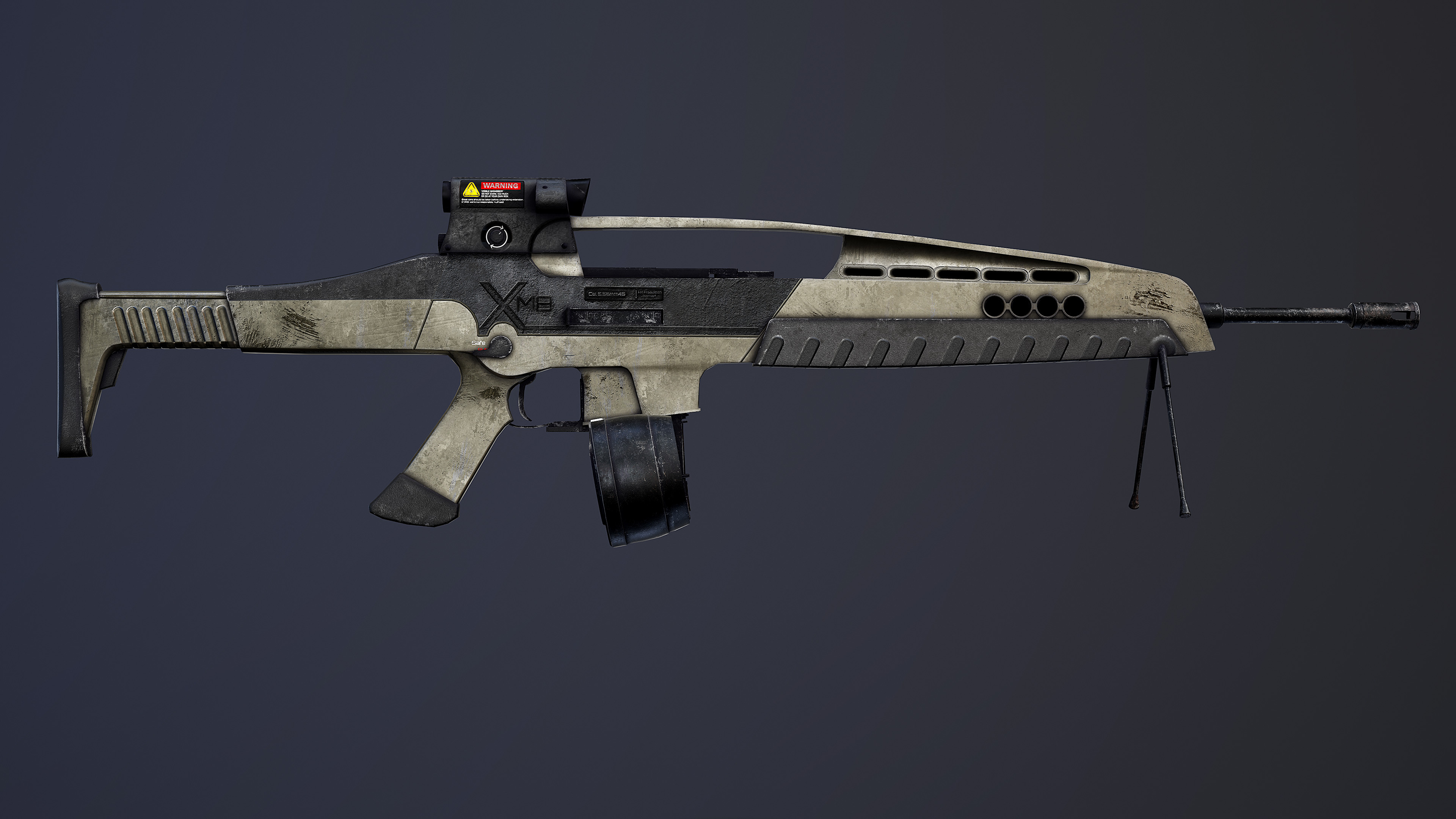 Xm8 Assault Rifle No Scope