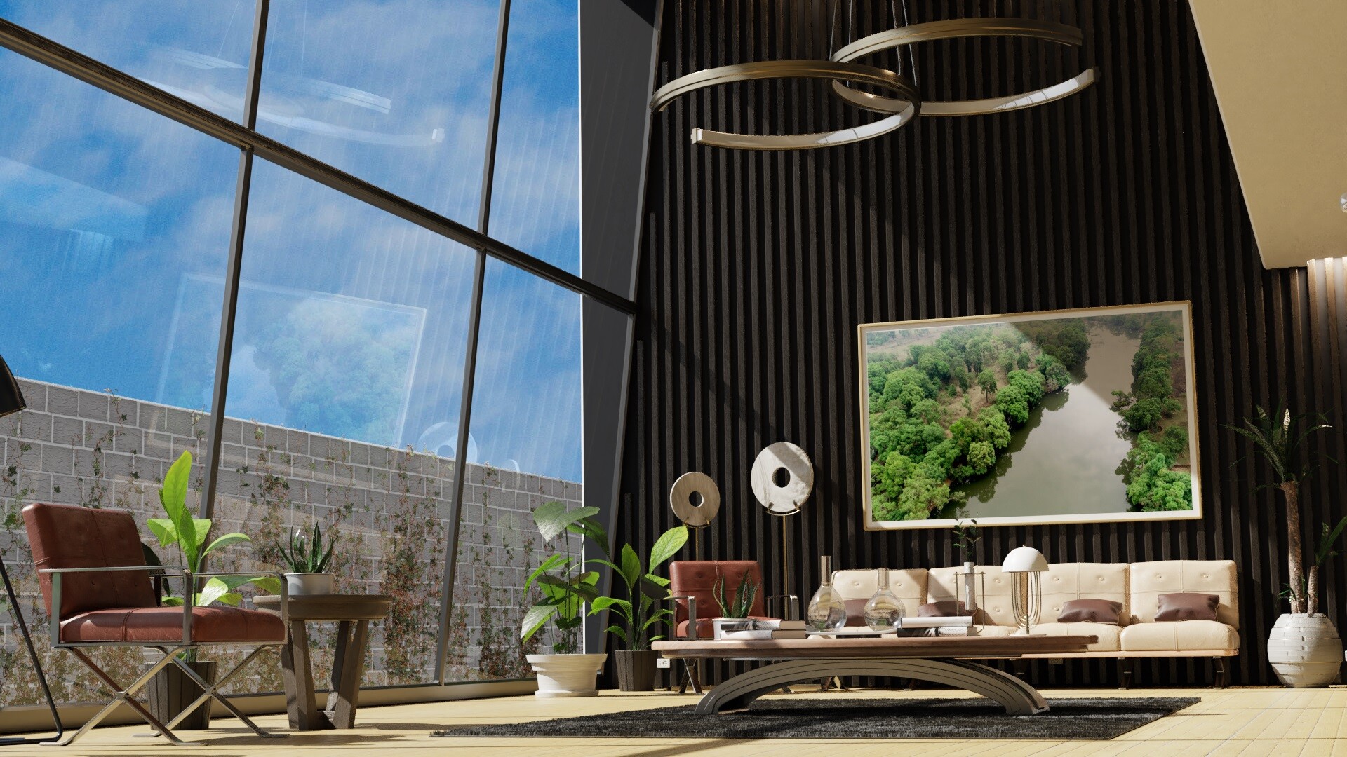 ArtStation - Mid Century Modern Archviz