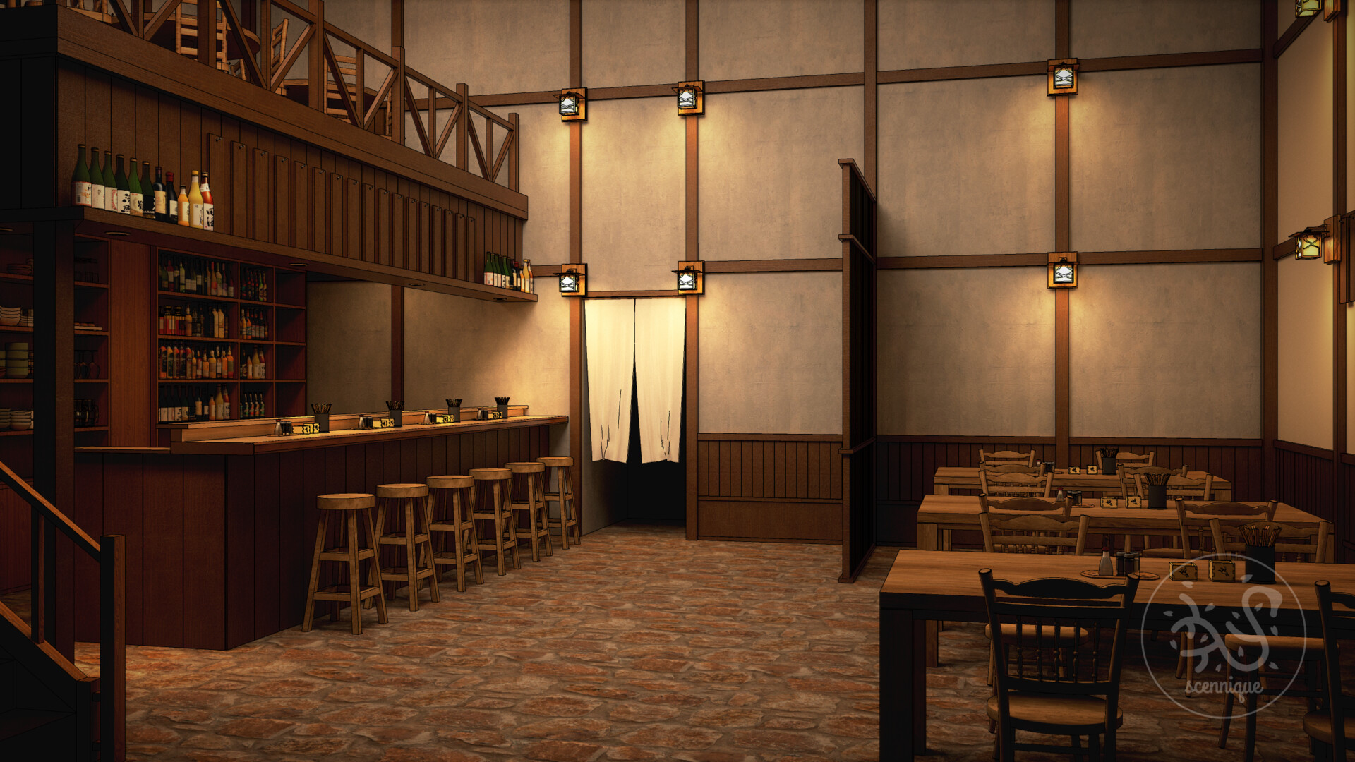 ArtStation - Tavern Izakaya