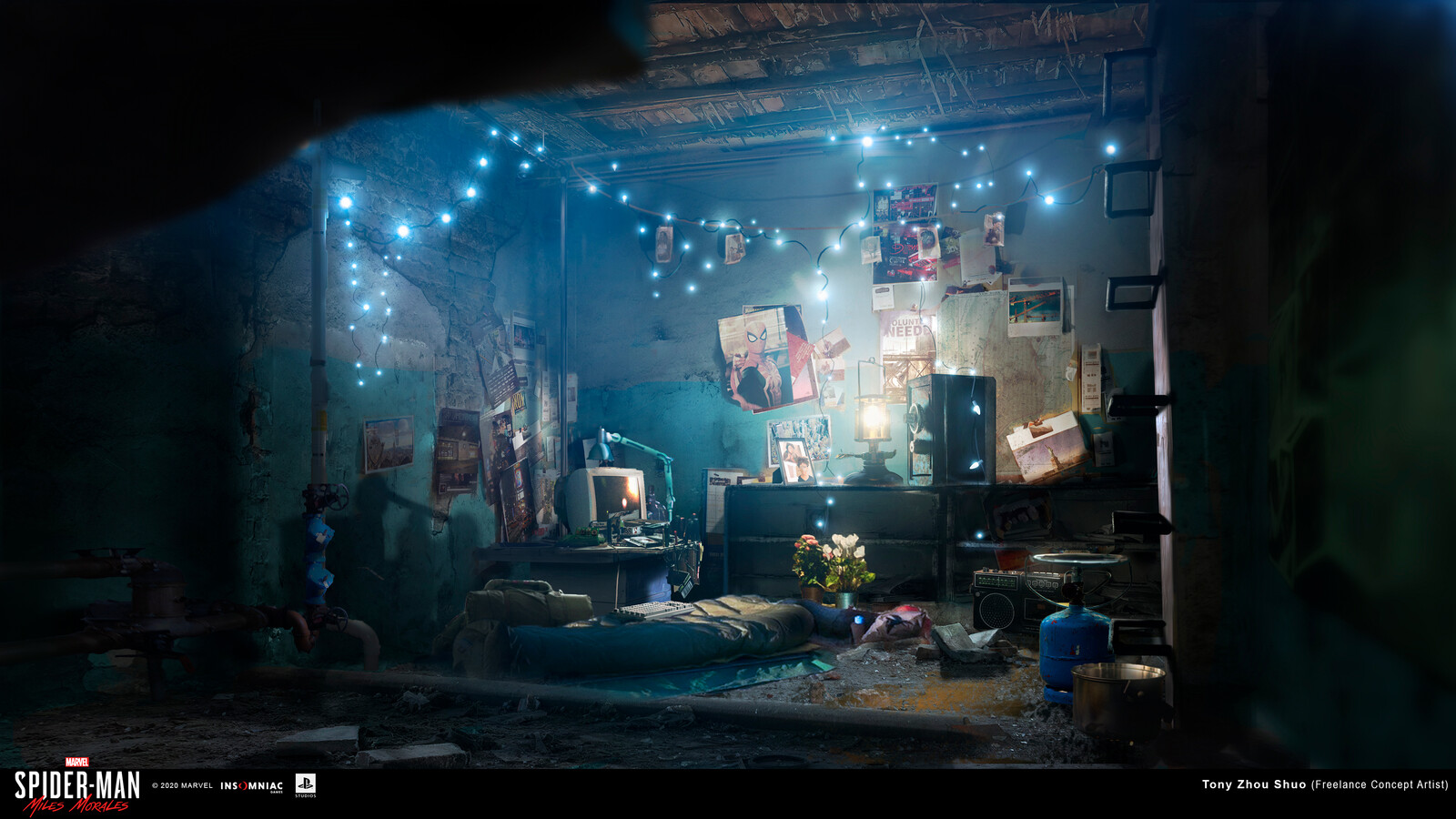 Tony Zhou Shuo - Marvel's Spider-Man: Miles Morales concept art