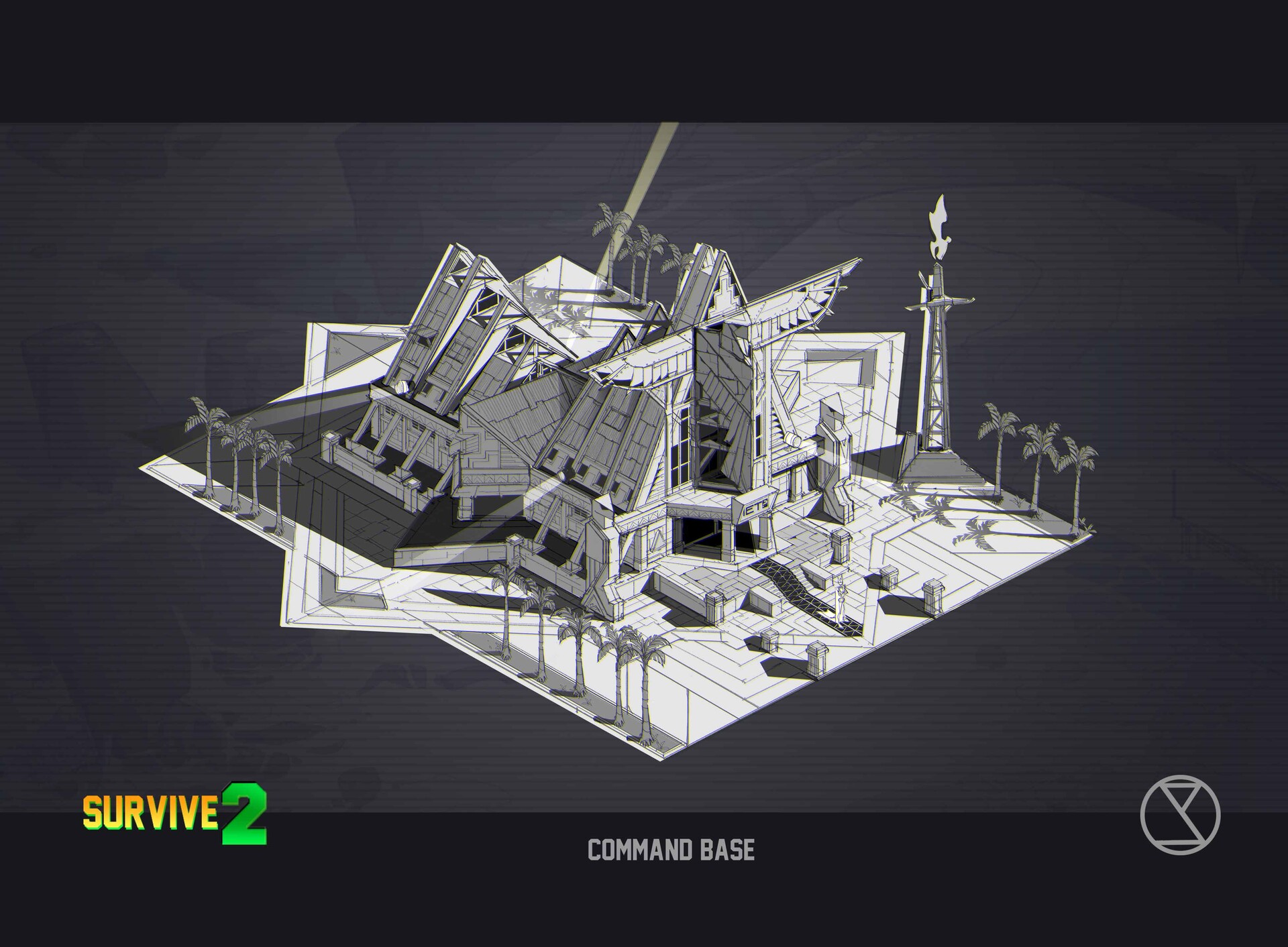 ArtStation - Building concept designs COMMAND-BASE