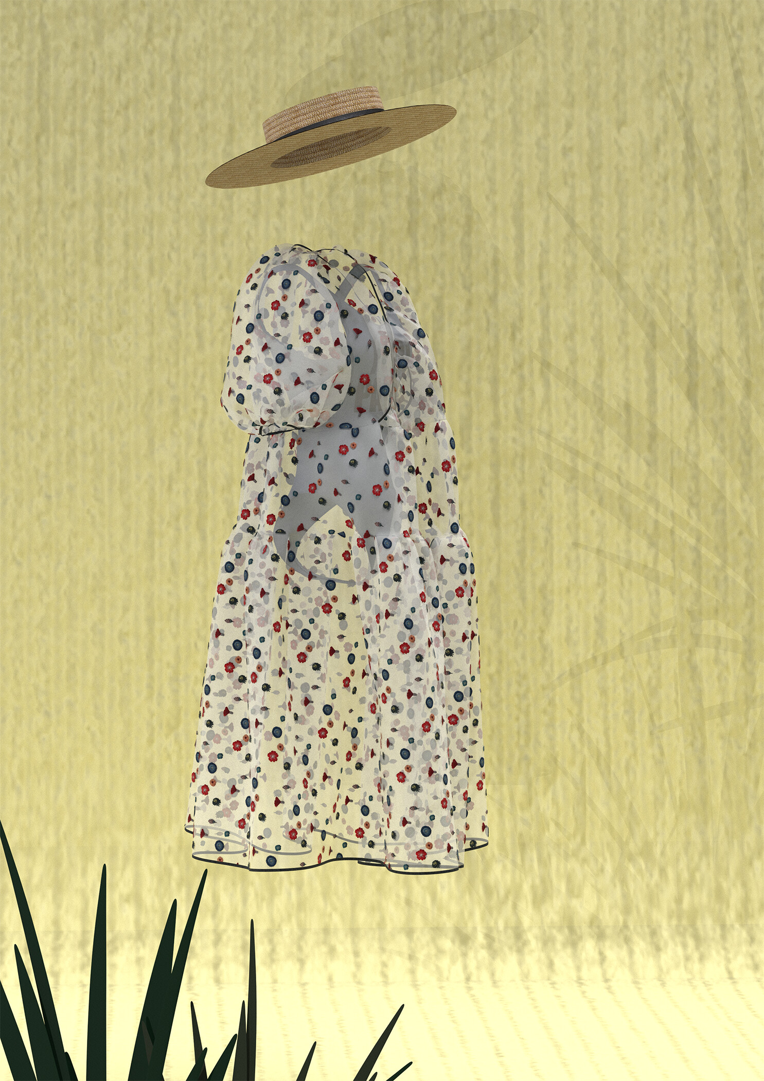 ArtStation - CLO 3D beachwear