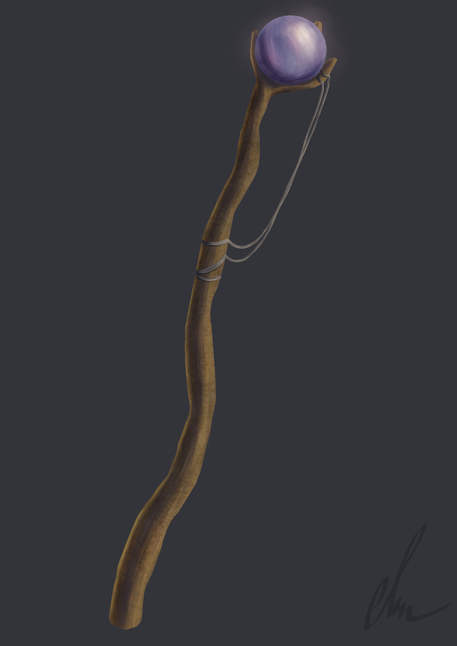 ArtStation - Staff of magic
