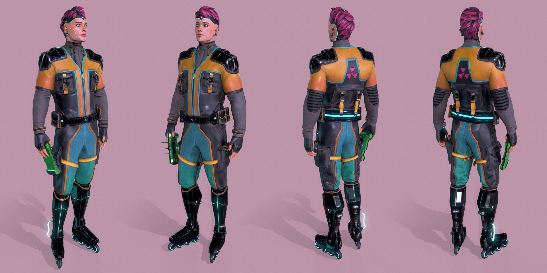 ArtStation - Futuristic Character