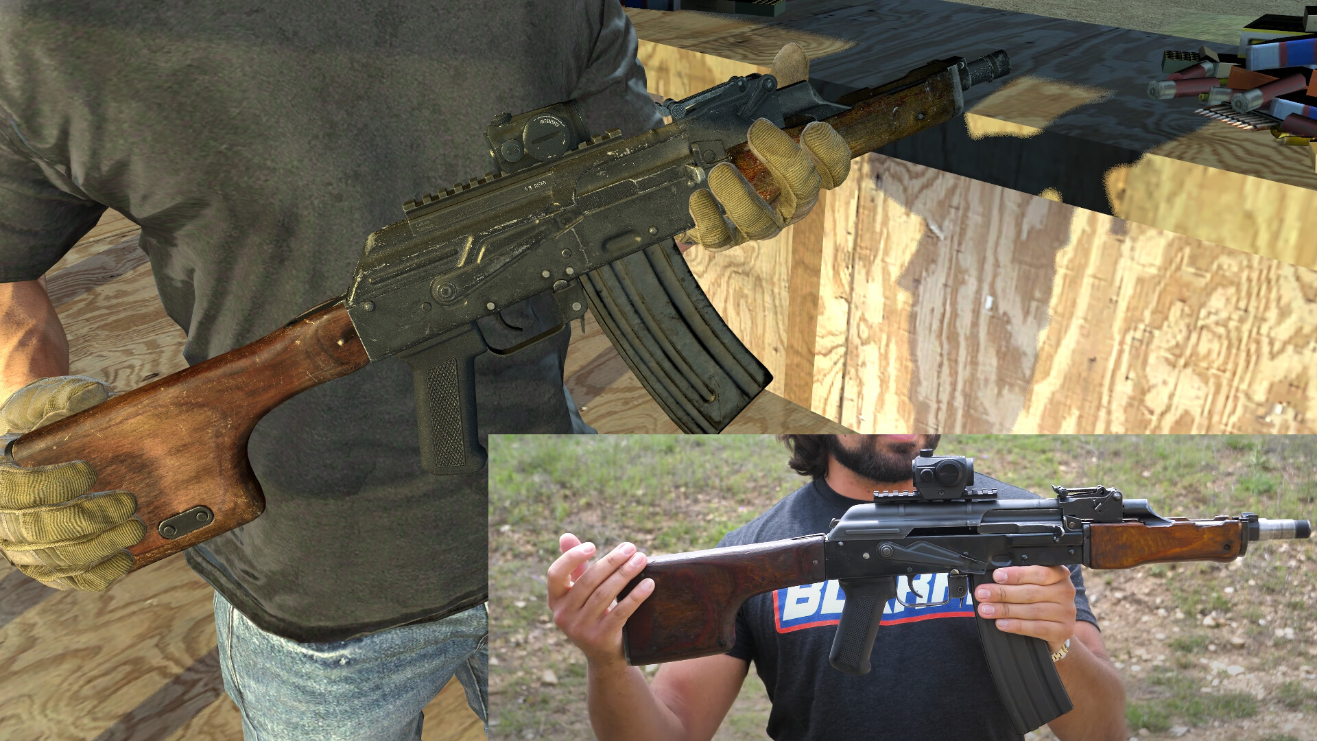 ArtStation - My remake of the AK in .50 Beowulf