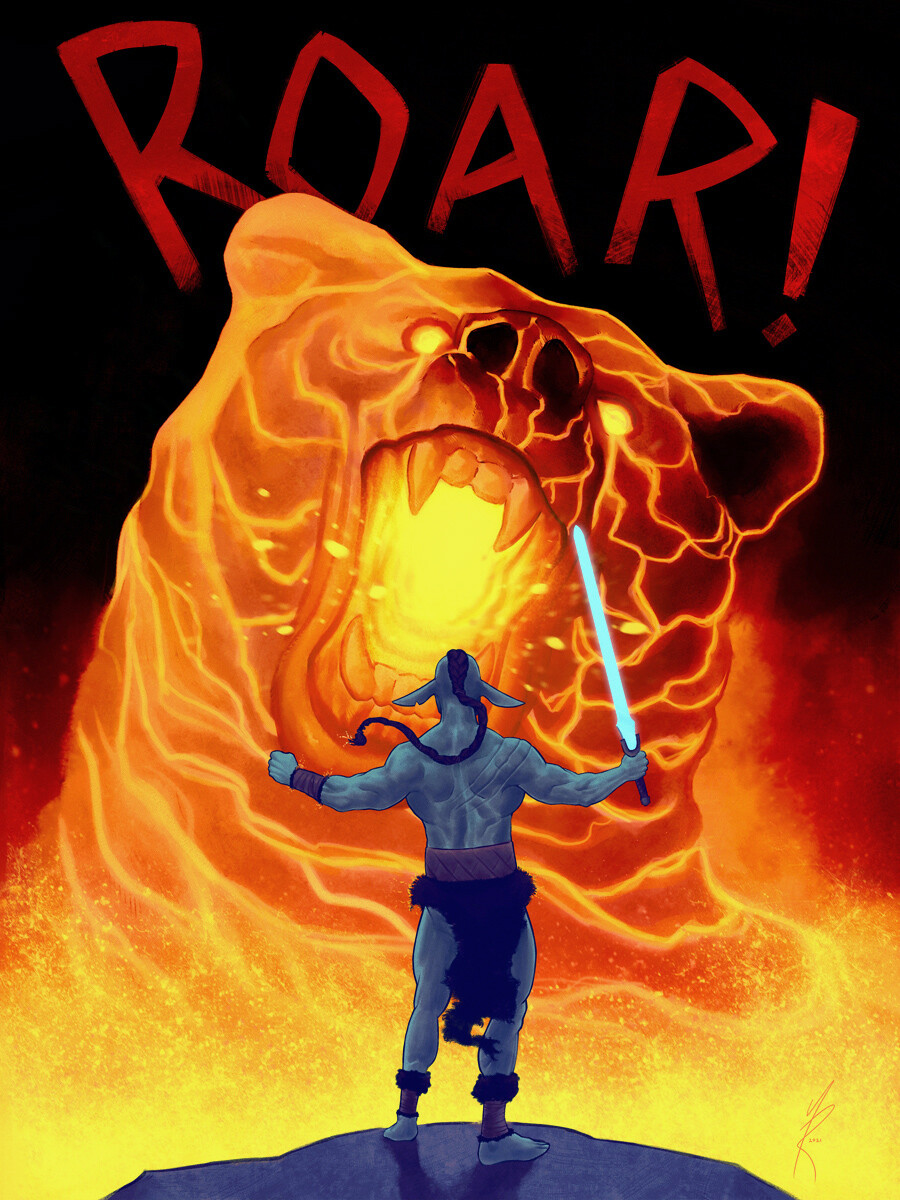 ArtStation - Roar!!
