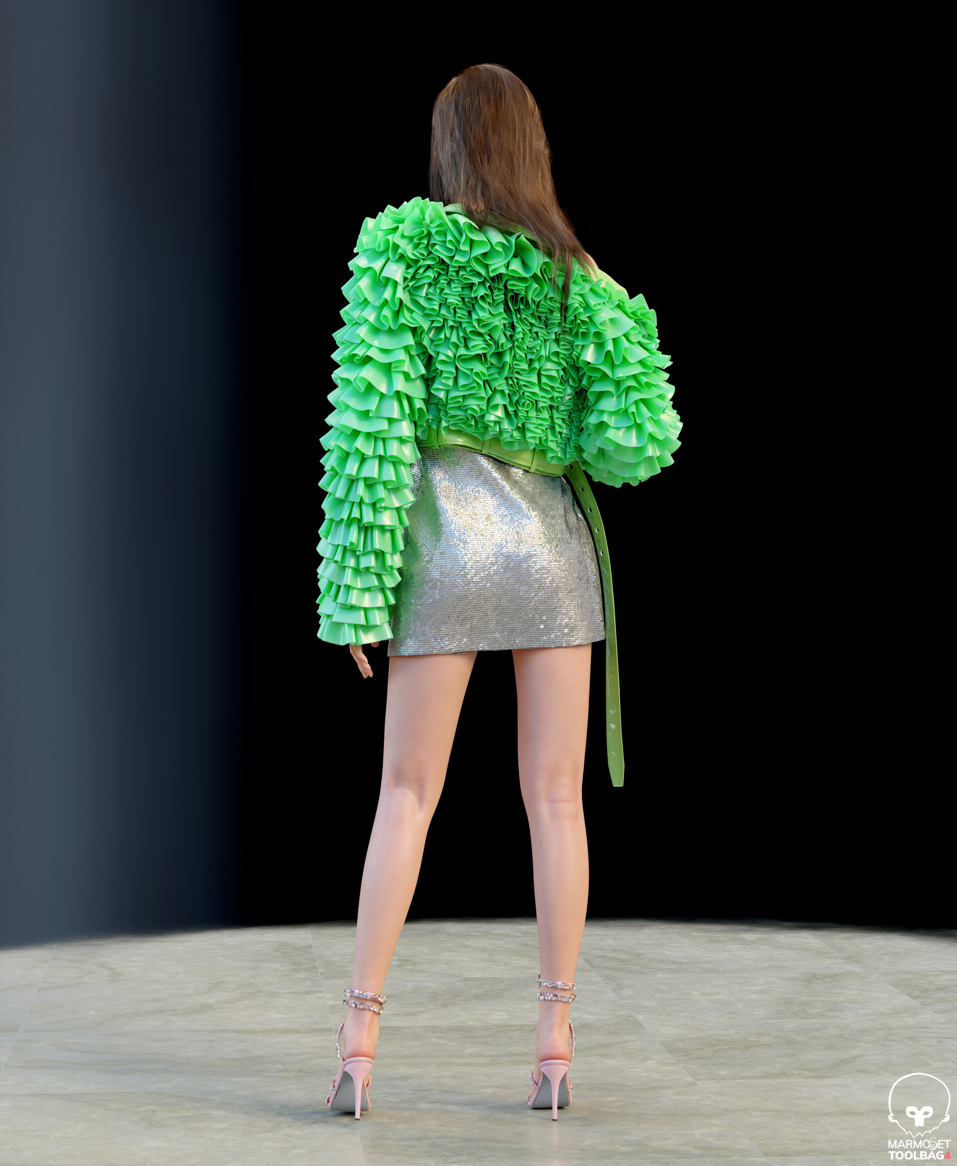 Michael Yang - Girl in fashion outfit