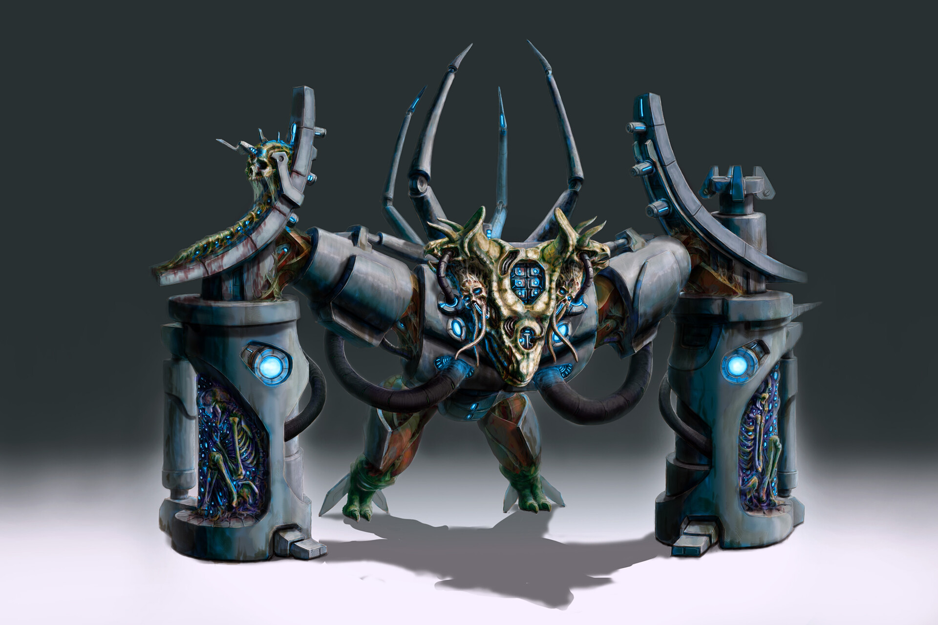 ArtStation - Concept art. Cyborg mutant.