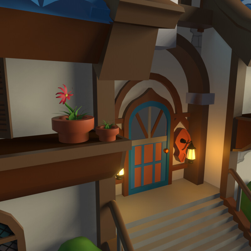 ArtStation - alien house