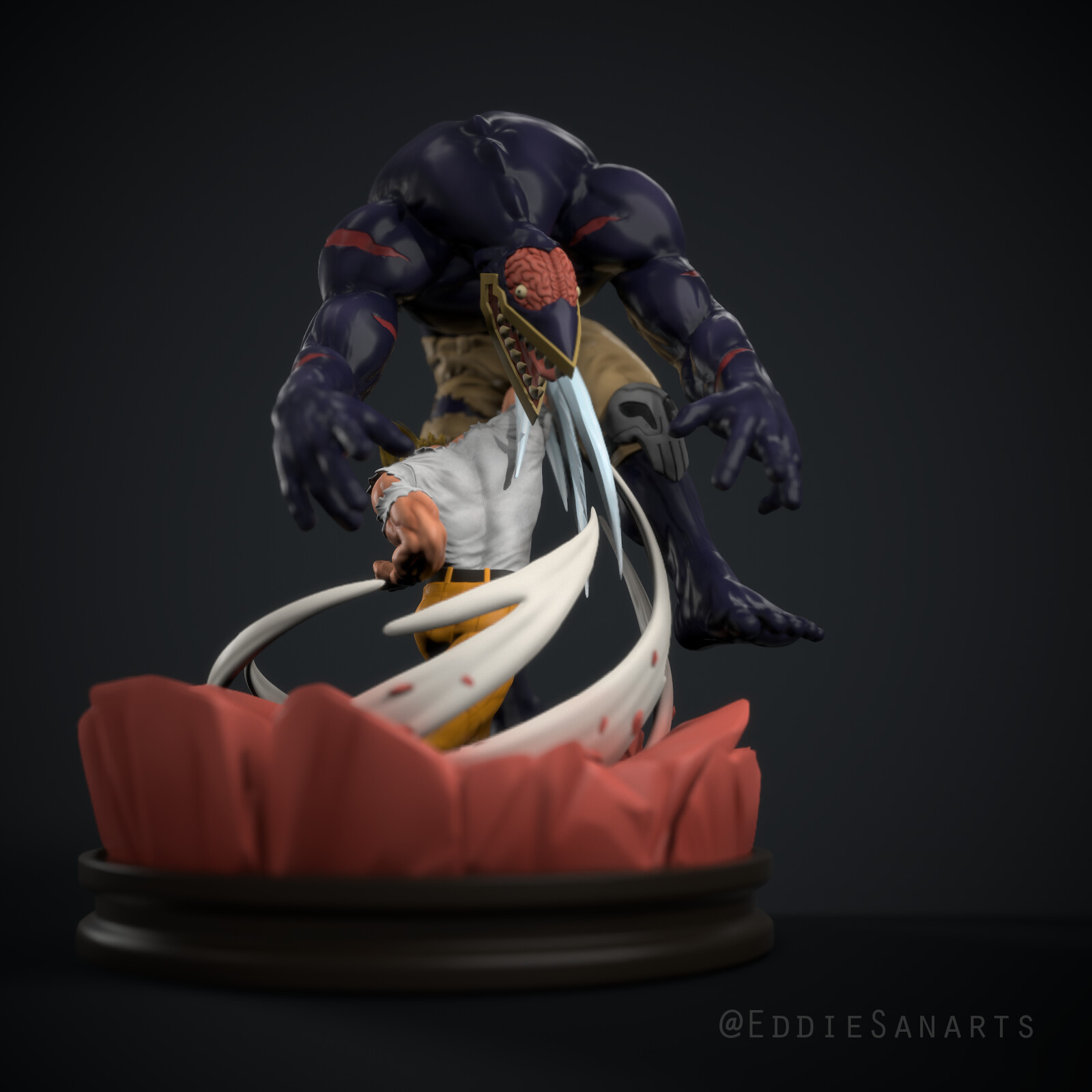 Eddie Sanchez - AllMight vs Nomu Collection Figure Sculpt