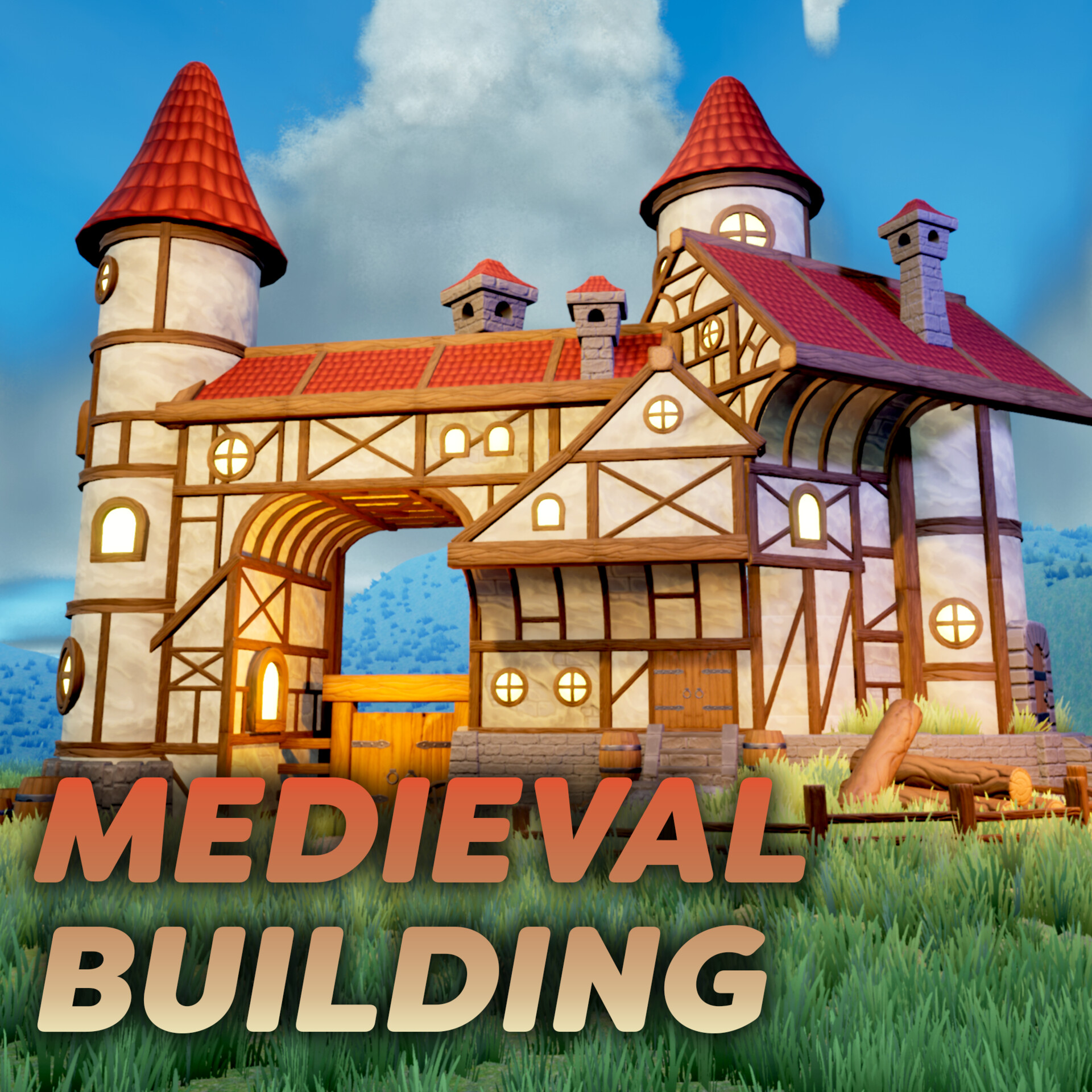 ArtStation - Medieval Building