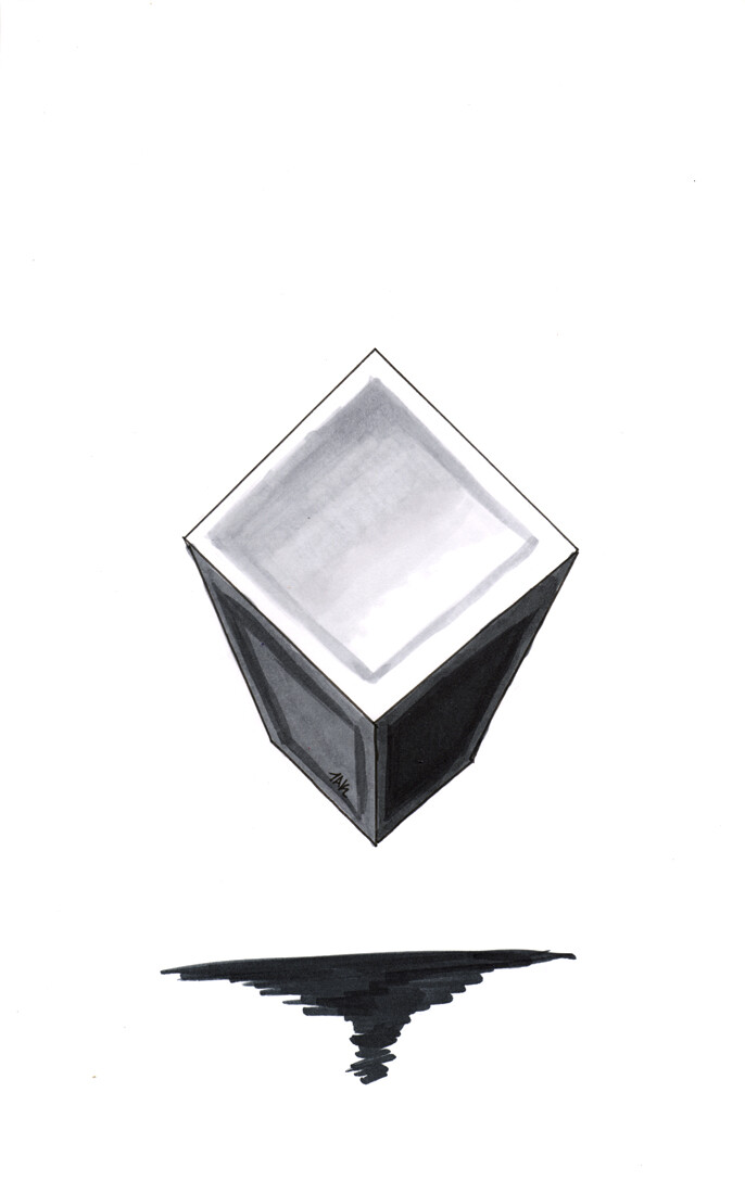 ArtStation - Daily Sketch: Cube