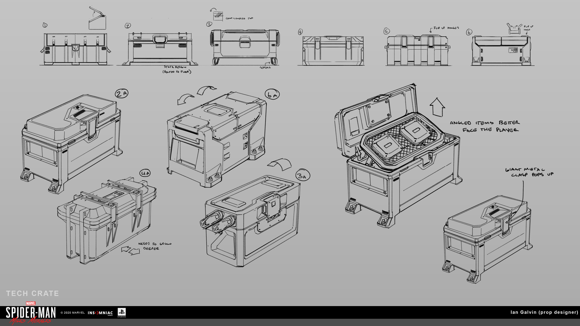 Ian Galvin - Spider-Man Miles Morales Prop Designs