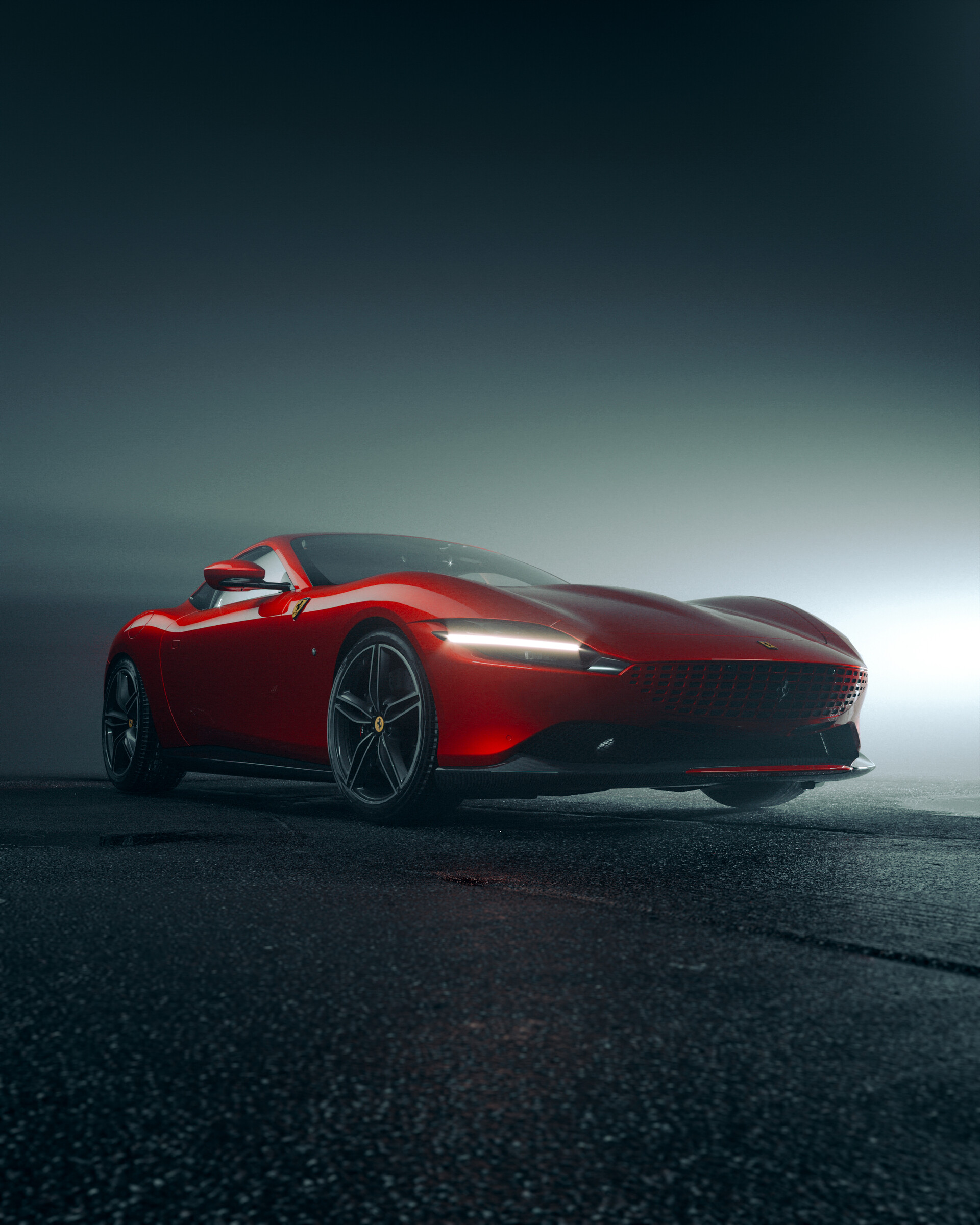 ArtStation - Ferrari Roma