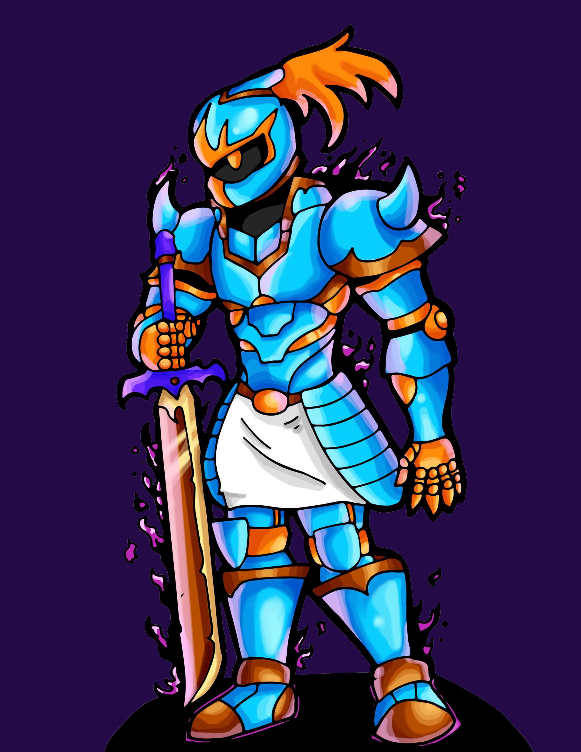 Final Fantasy Knight Sprite