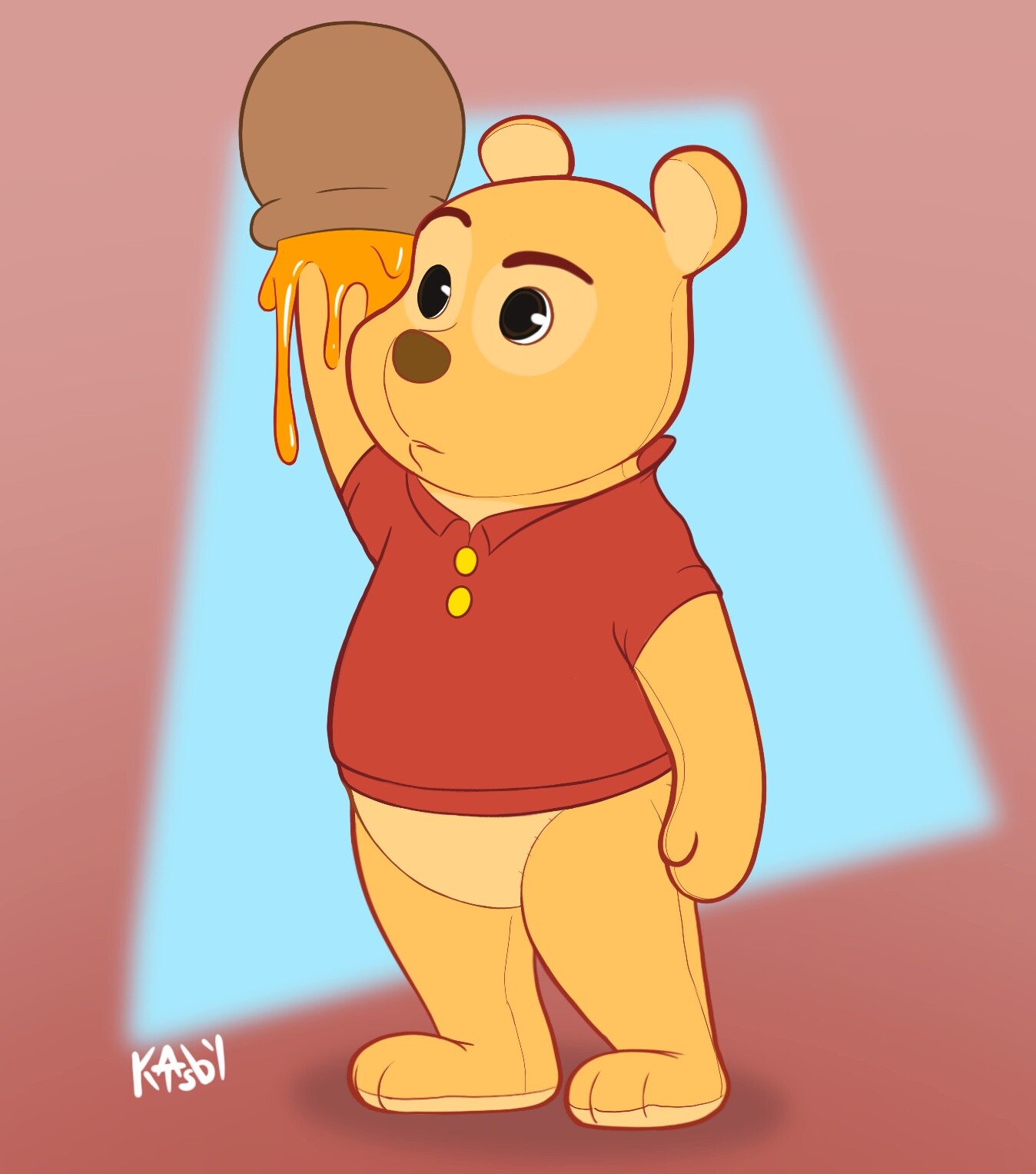 ArtStation - Winnie the Pooh - Redesing 1