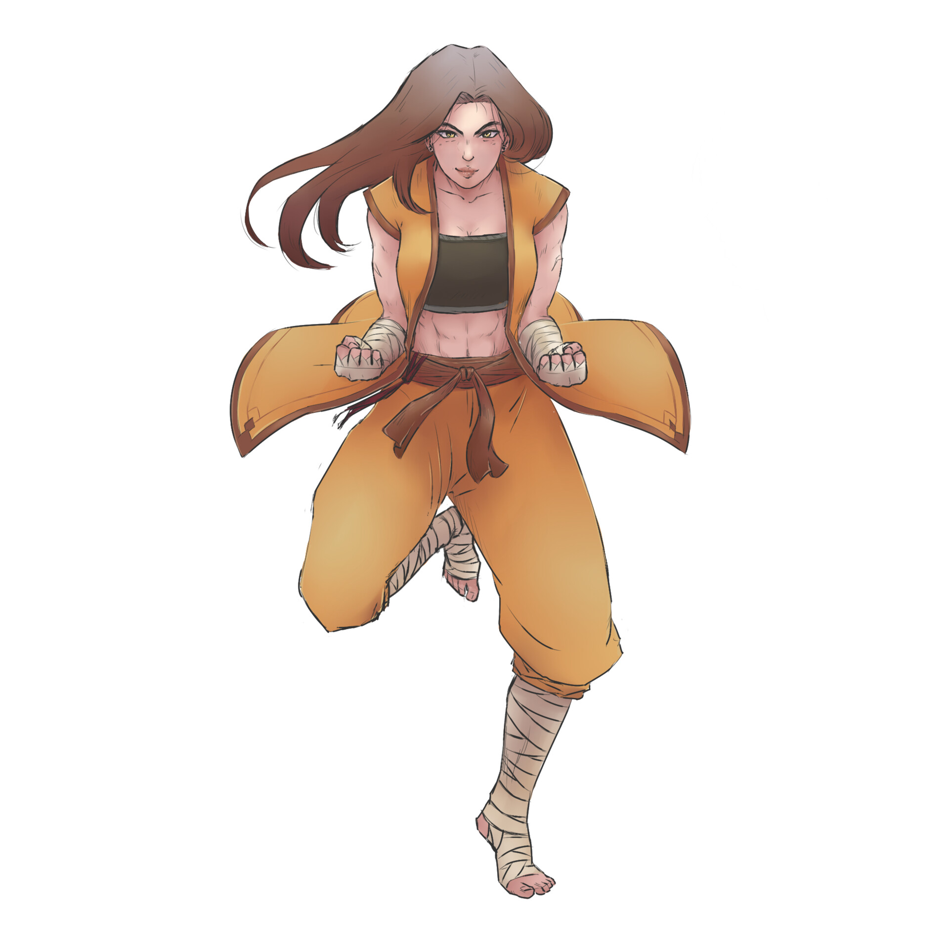 Dandd Female Monk
