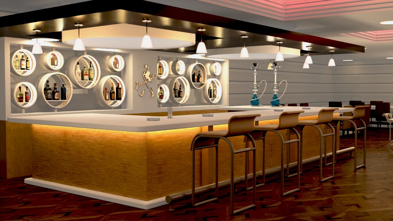 ArtStation - BAR 3D MODEL