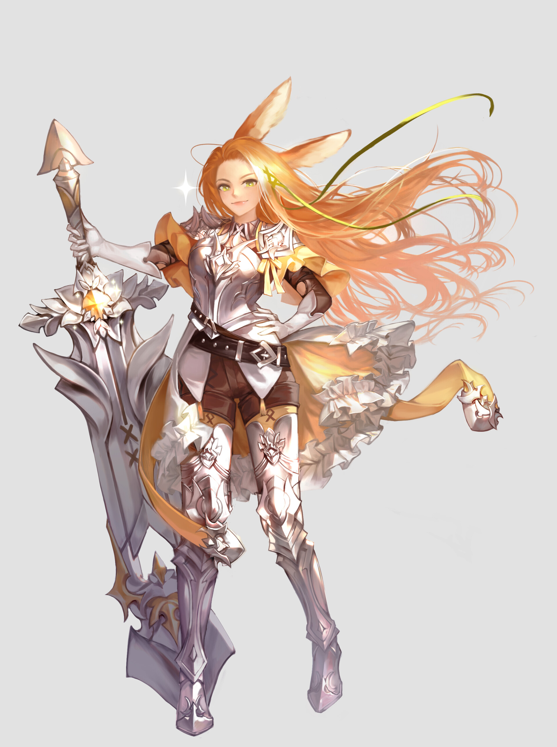 ArtStation - Rabbit Swordsman