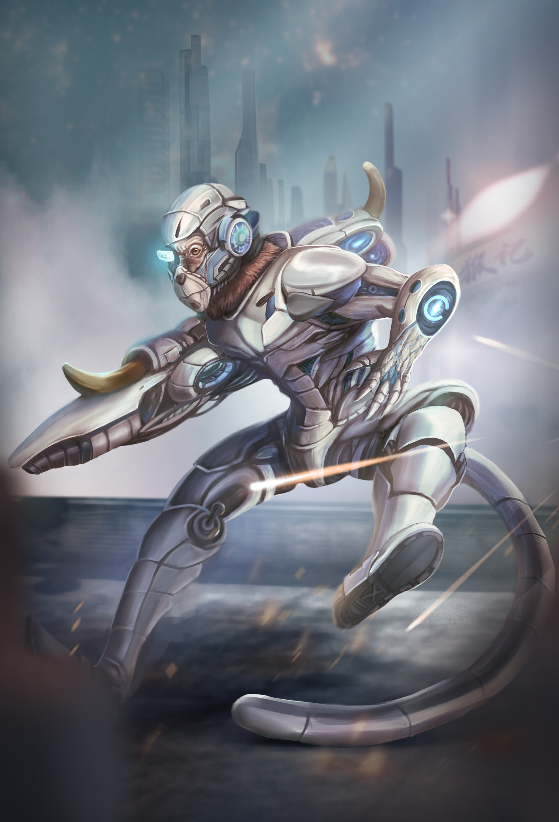 ArtStation - Futuristic Monkey King