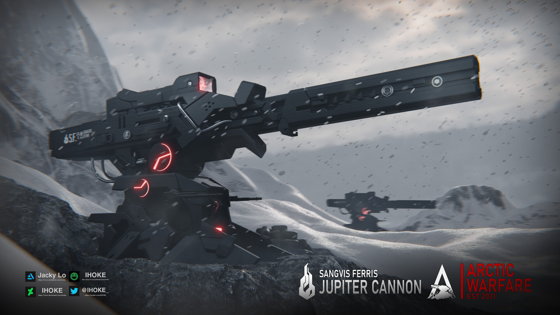 ArtStation - SF Jupiter Cannon