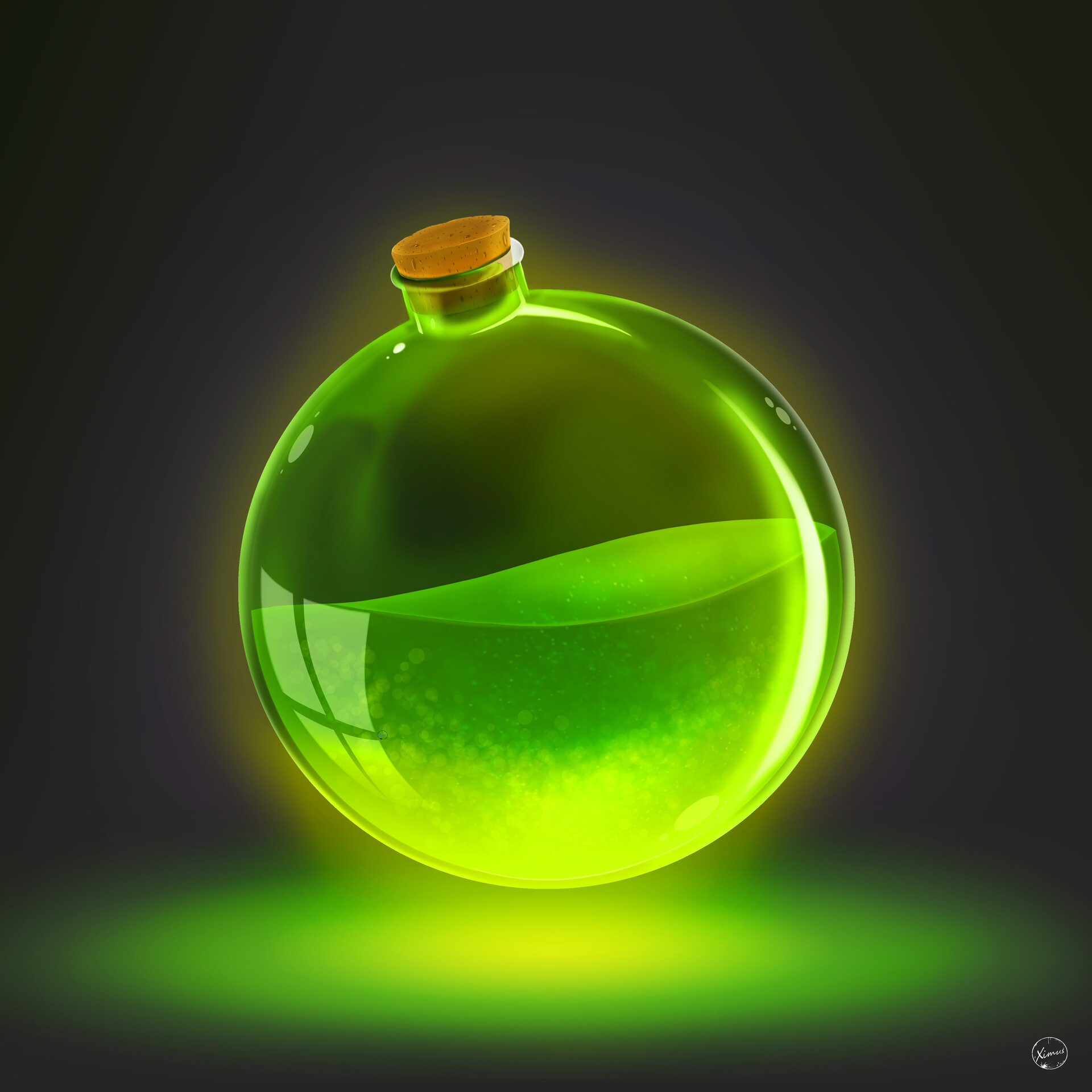 ArtStation - Green potion