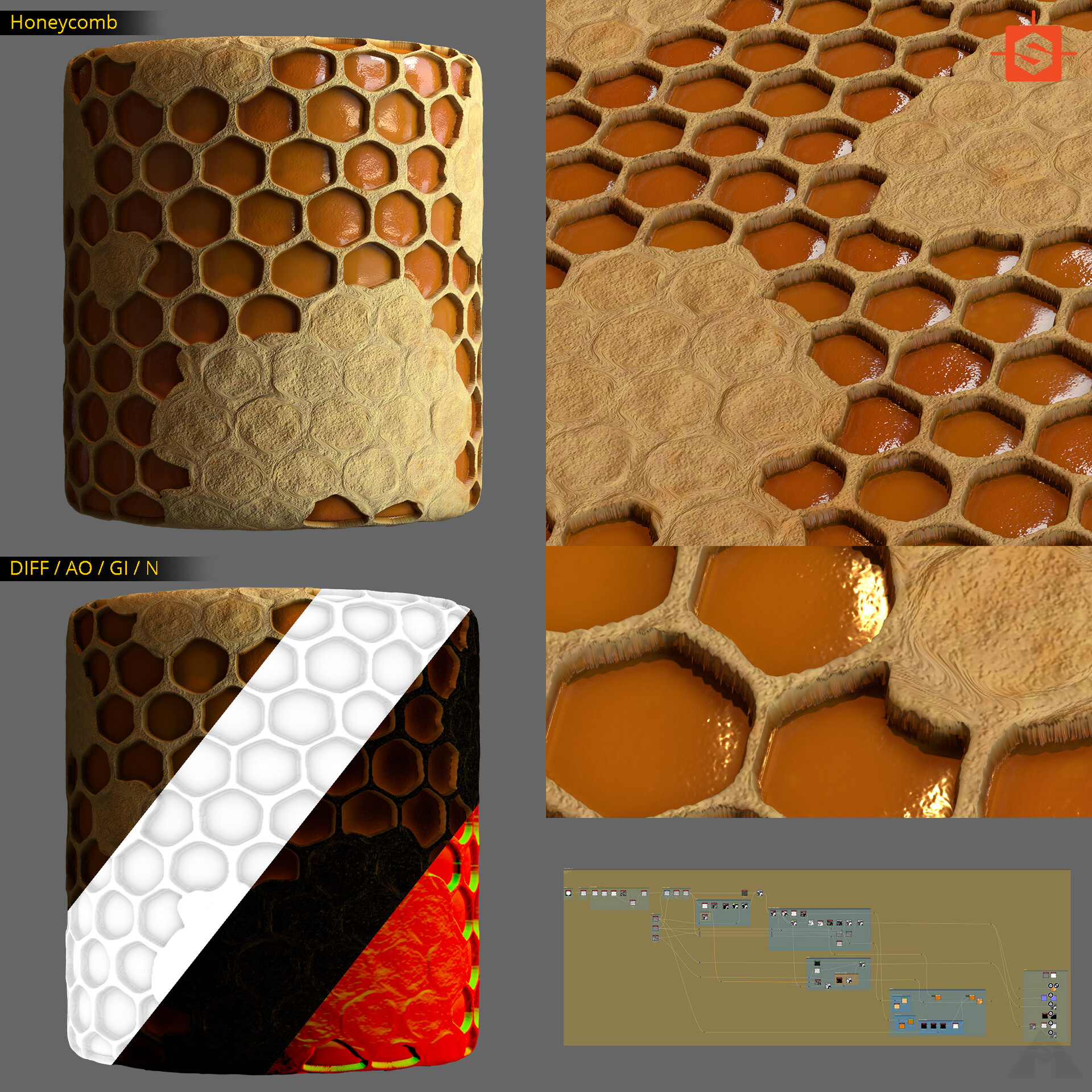 ArtStation - Honeycomb