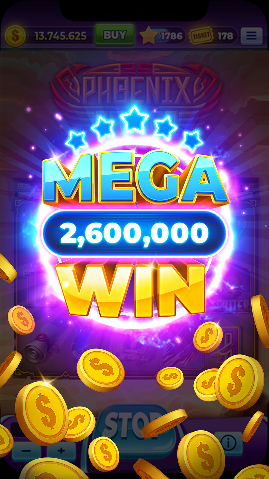 ForgeOfFun - mega win for mobile casino game