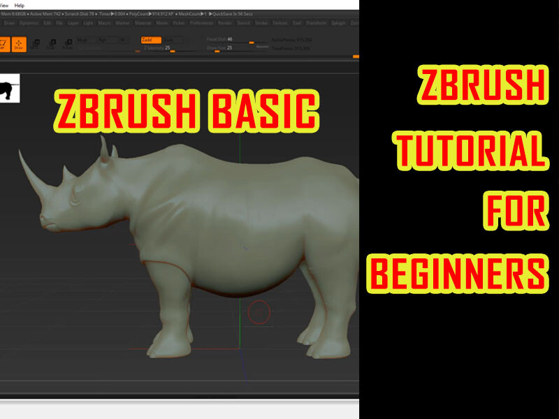 ArtStation - ZBRUSH 1ST CLASS | zbrush tutorial for beginners