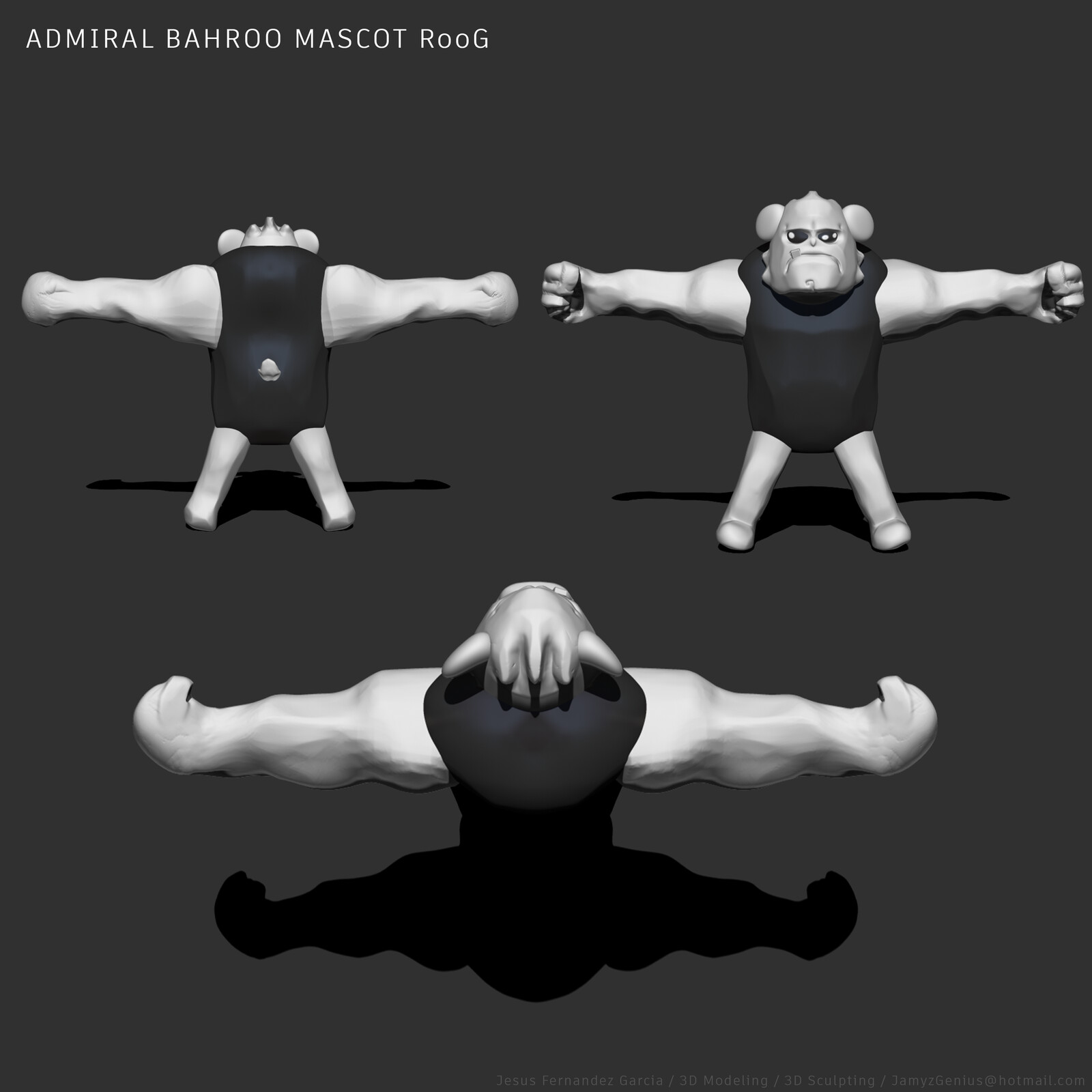 Jesus Fernandez Garcia - [Fan Art] Admiral Bahroo Summer 2021 Contest Entry