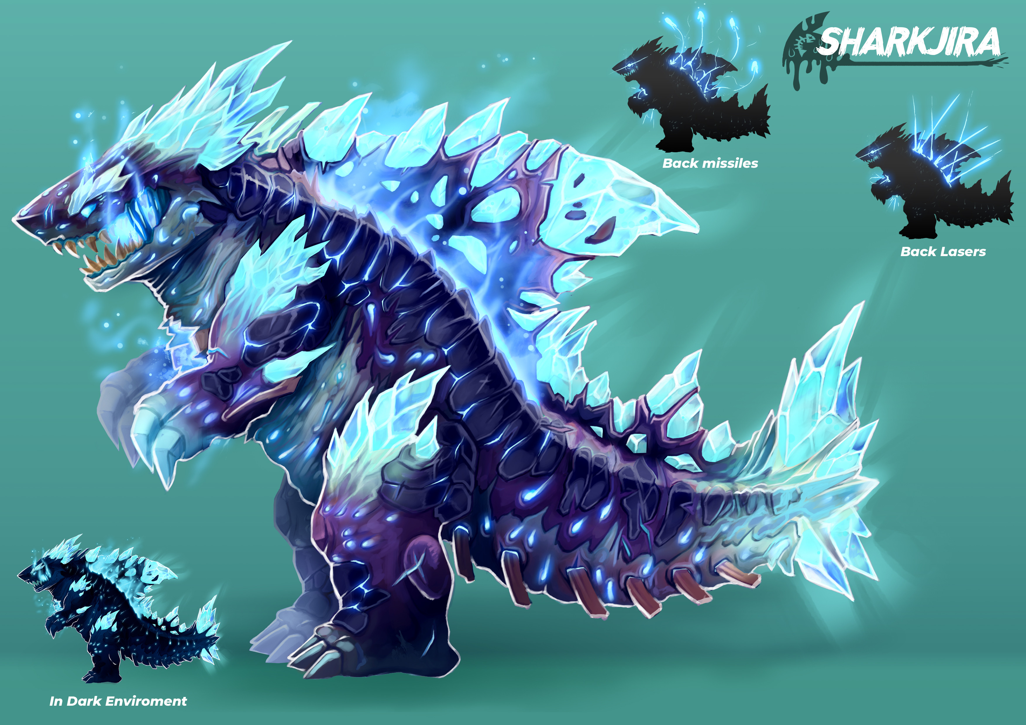 Dan Francis - Shin Sharkjira - Hungry Shark World
