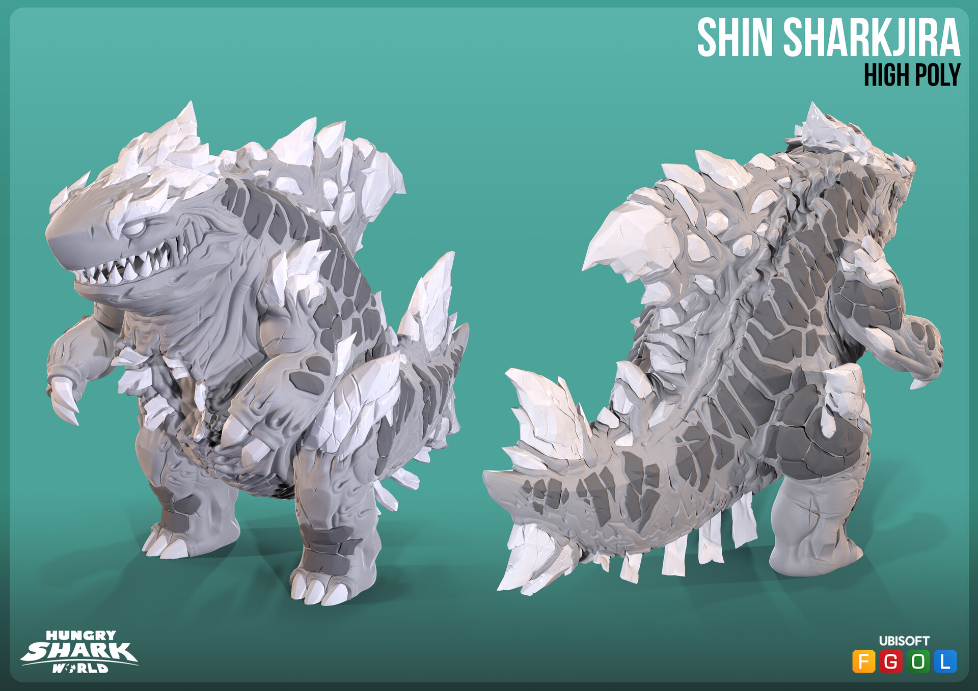 Dan Francis - Shin Sharkjira - Hungry Shark World