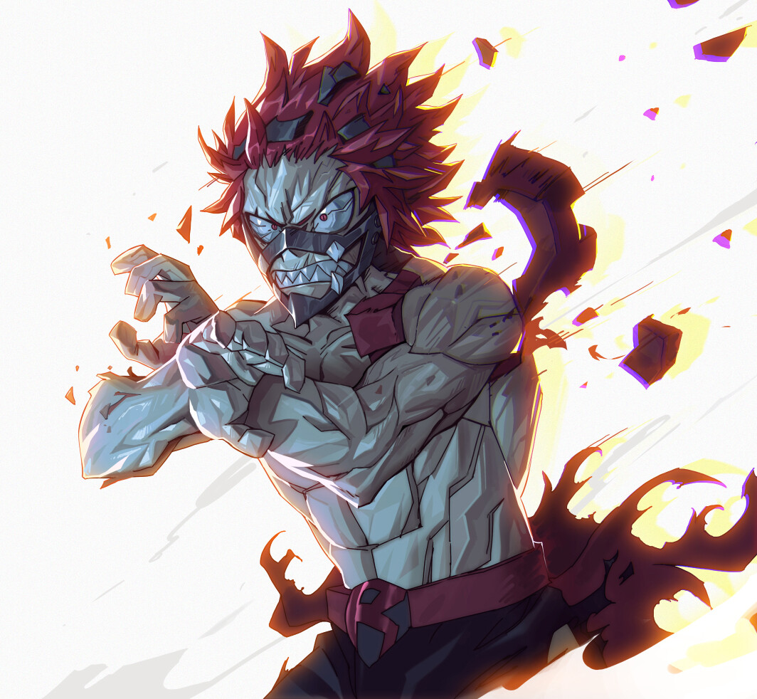 Didier Nguyen - RED RIOT / KIRISHIMA - My Hero Academia Fanart!