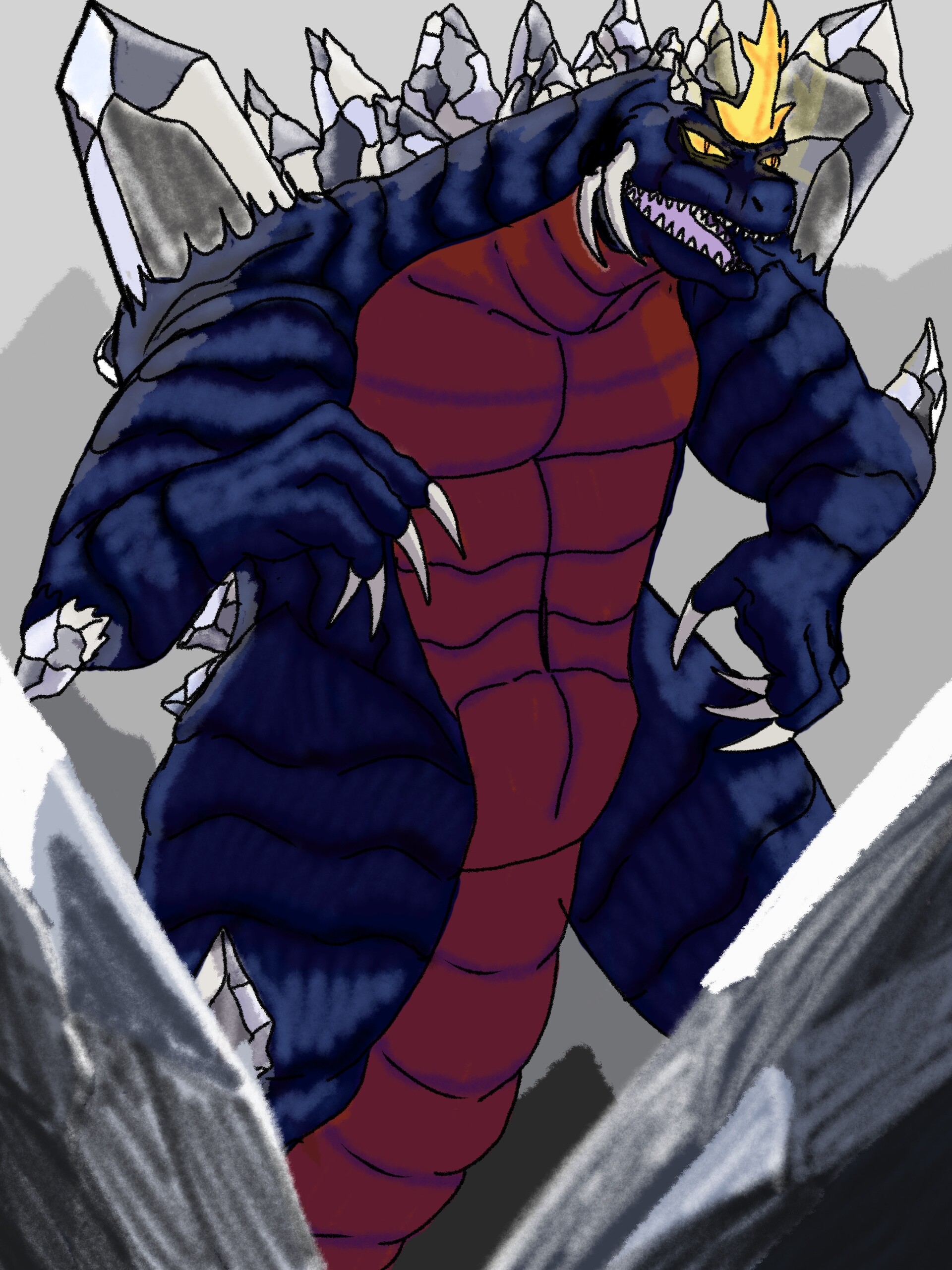 ArtStation - Godzilla: Space Godzilla