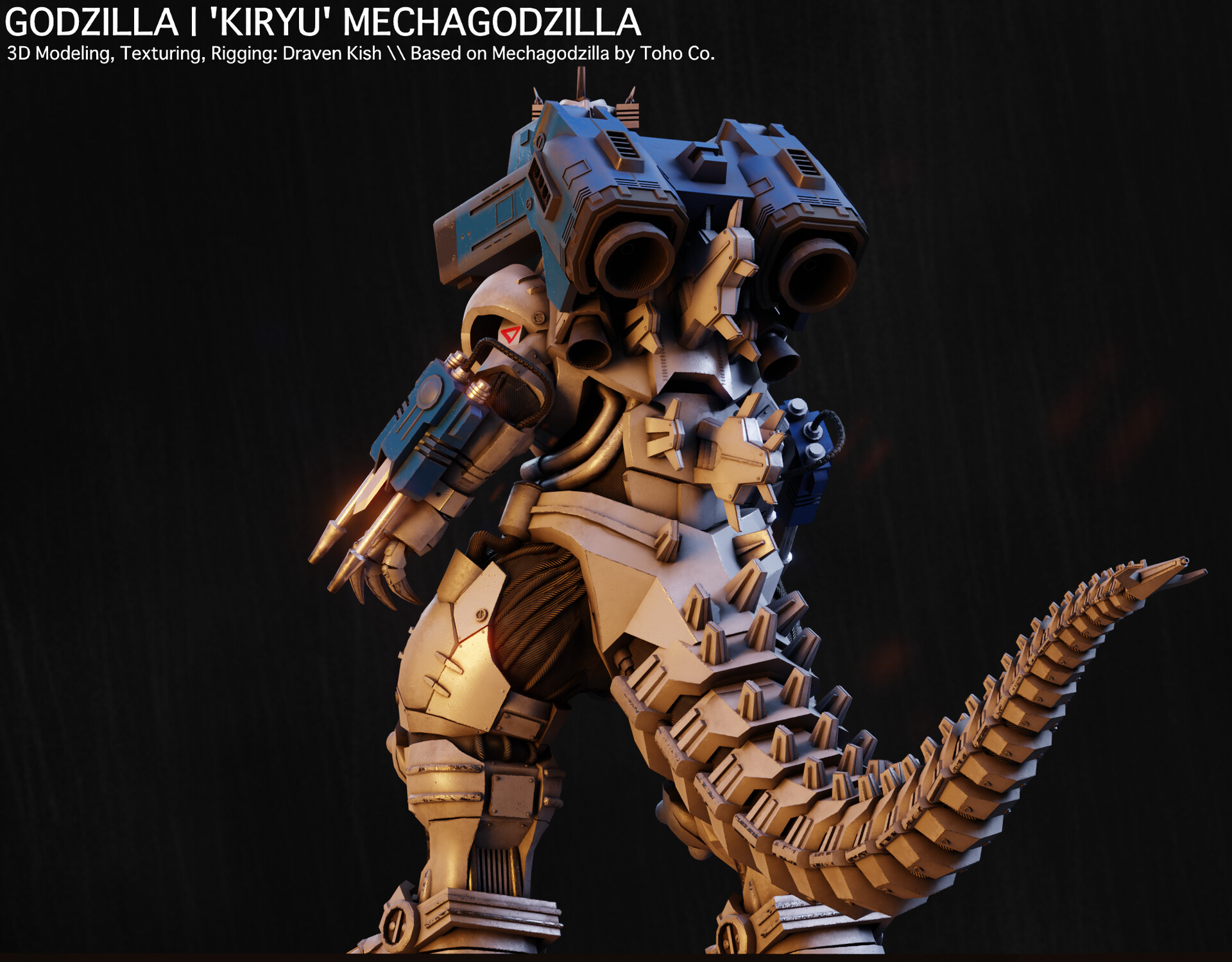 Draven Kish - Godzilla | 'Kiryu' MechaGodzilla