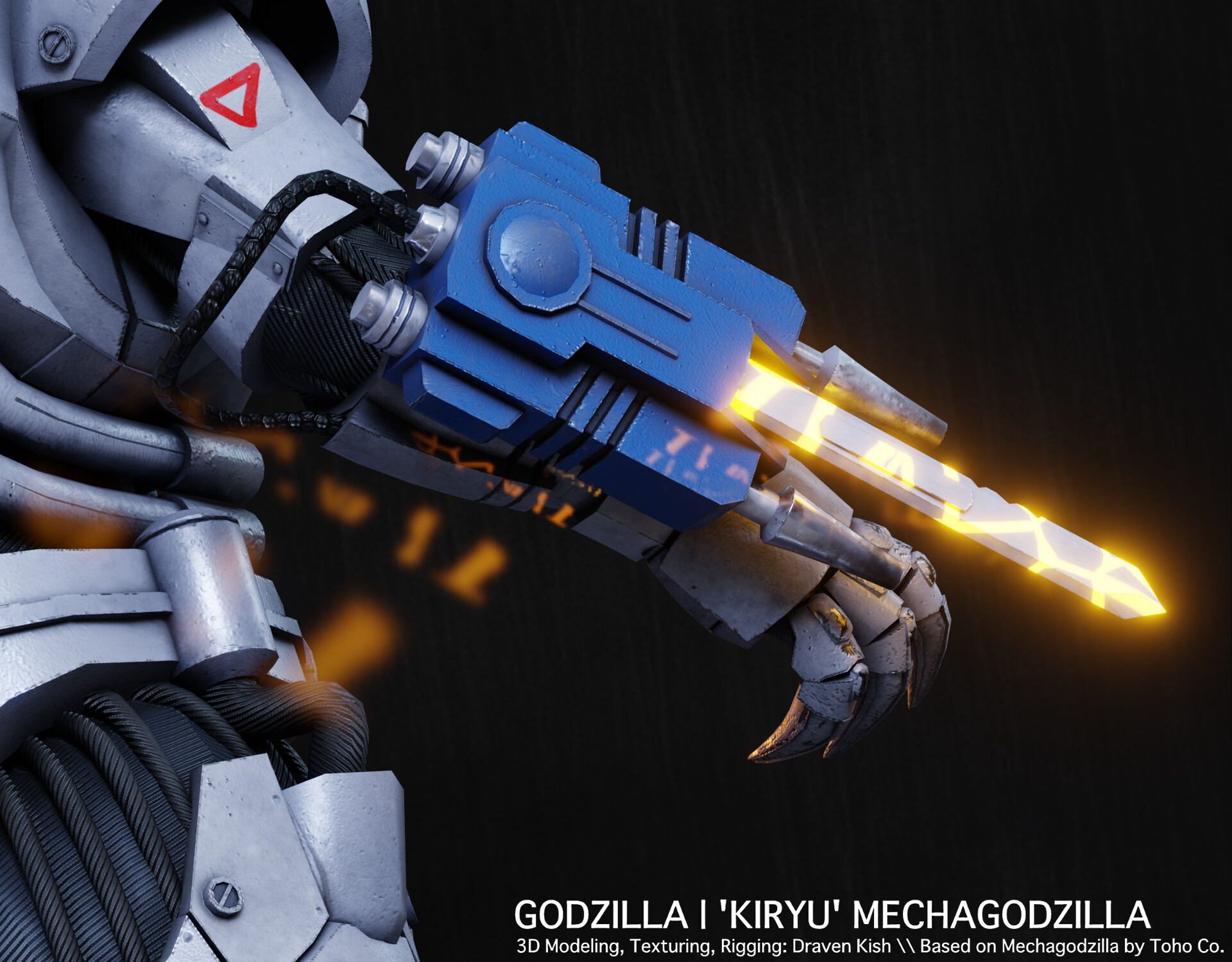 Draven Kish - Godzilla | 'Kiryu' MechaGodzilla