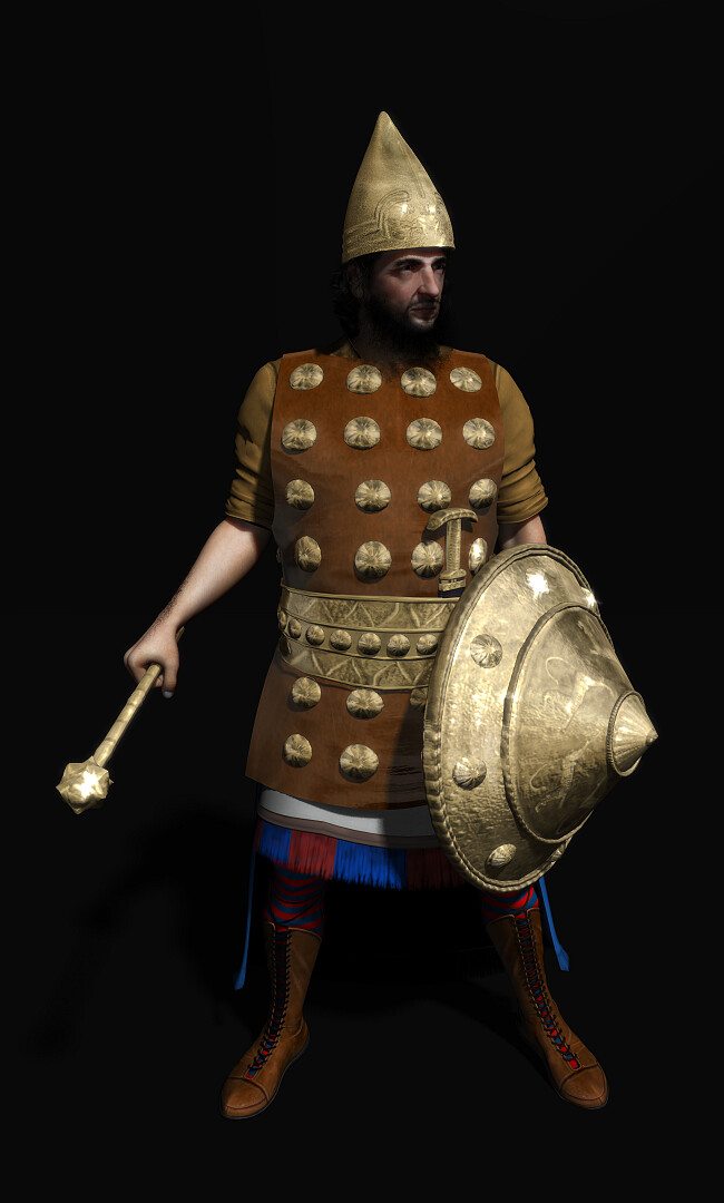 ArtStation - Urartian Noble Warrior 800BC