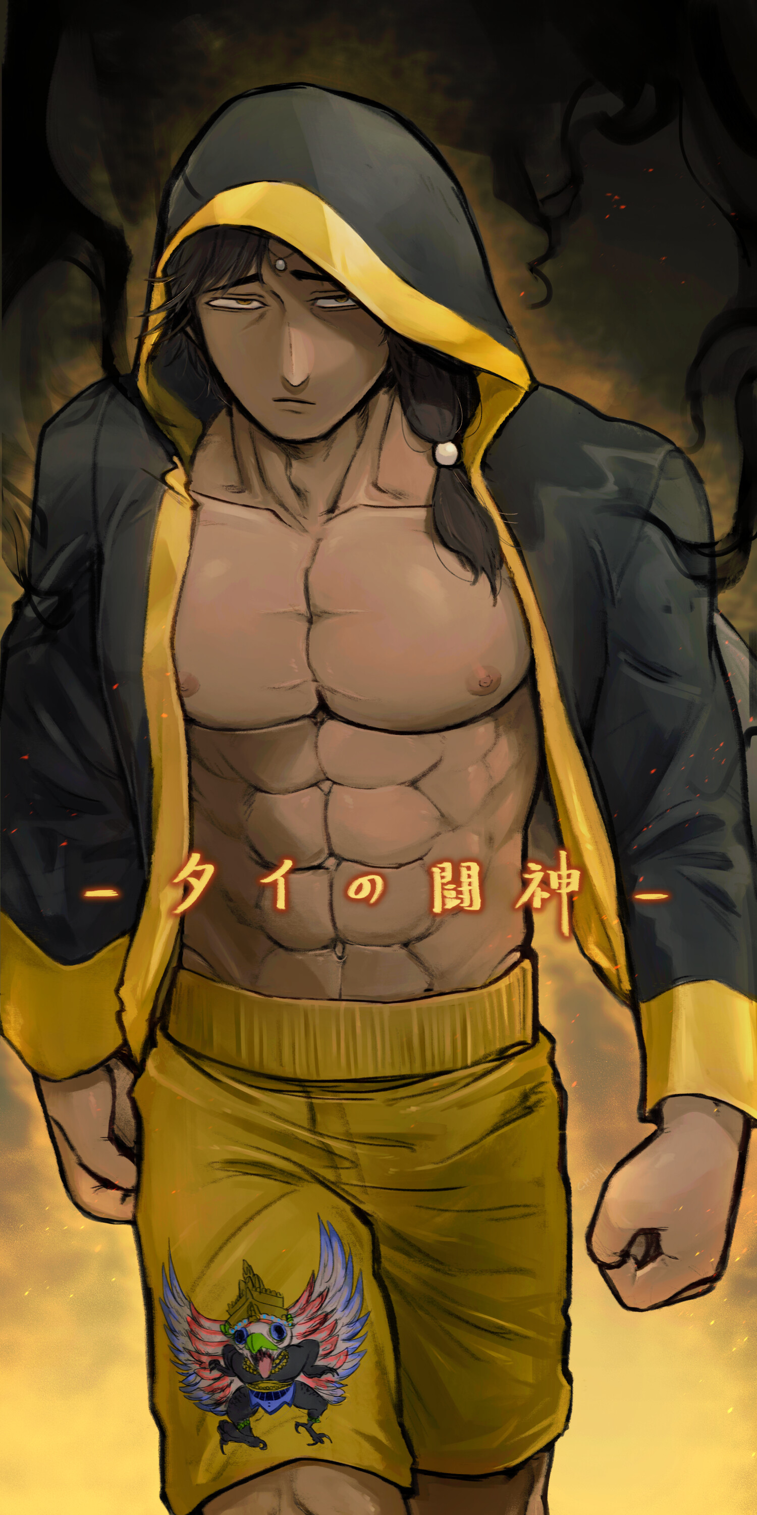 ArtStation - Kengan Ashura - Gaolang Wongsawat