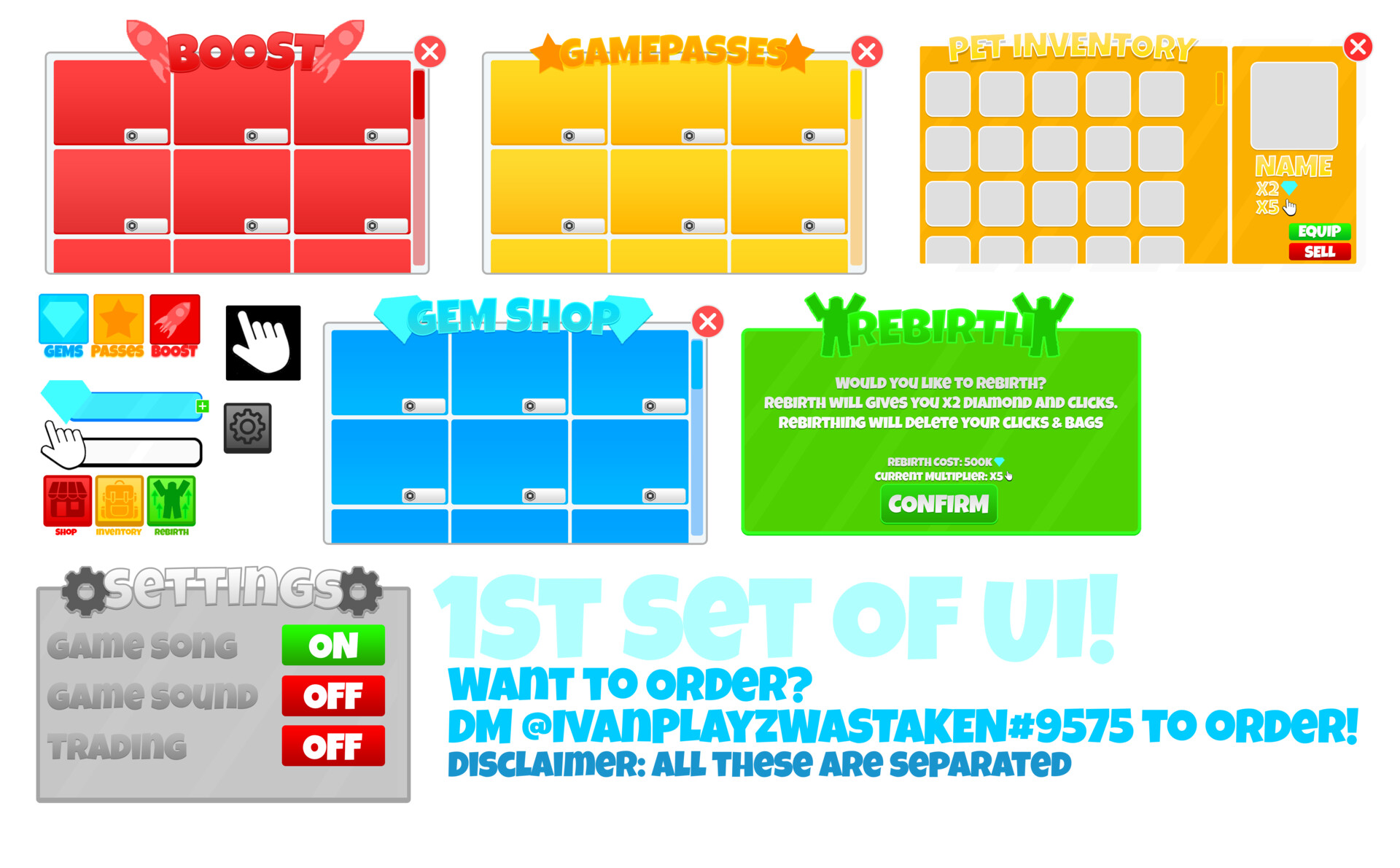 ArtStation - My Current UIs