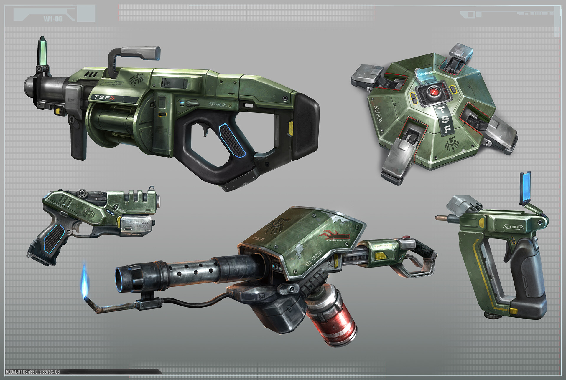 Natural Selection 2: Weapons by Cory Strader : r/ImaginaryWeaponry