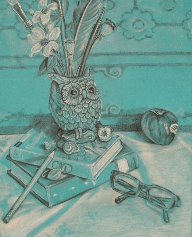 ArtStation - Back to School Still Life