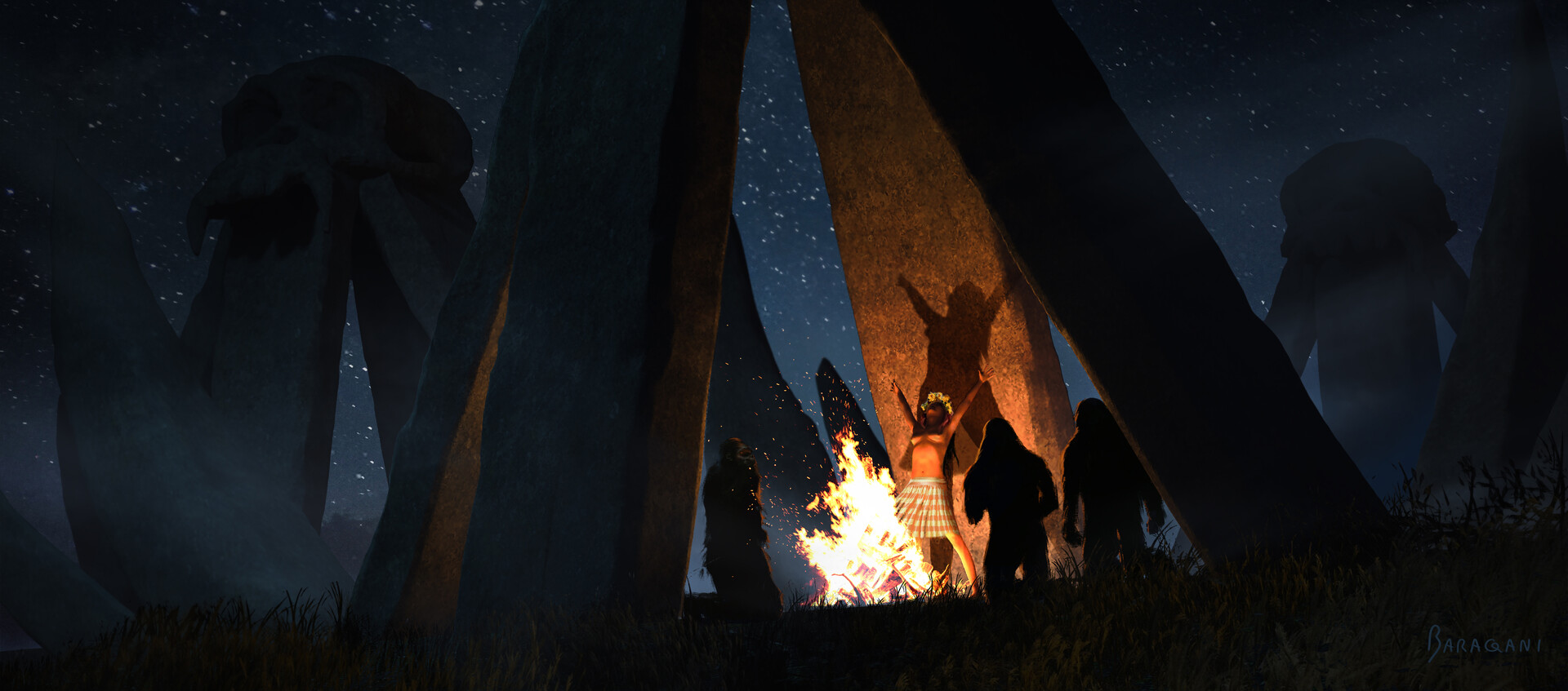 ArtStation - Night Ritual