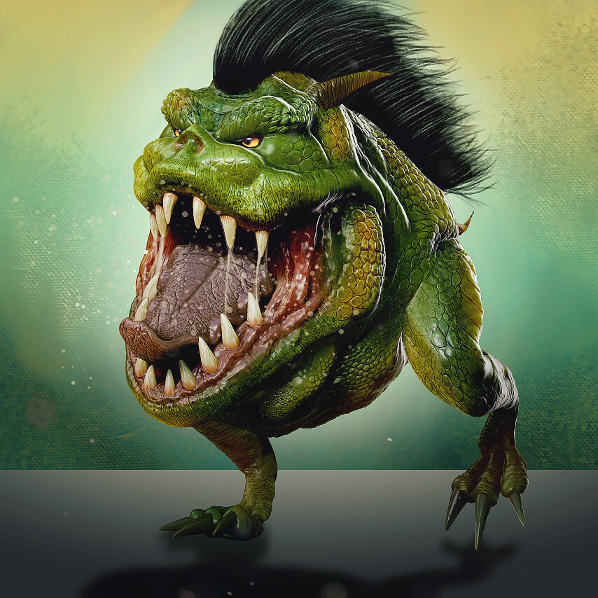 ArtStation - Goblin Monster