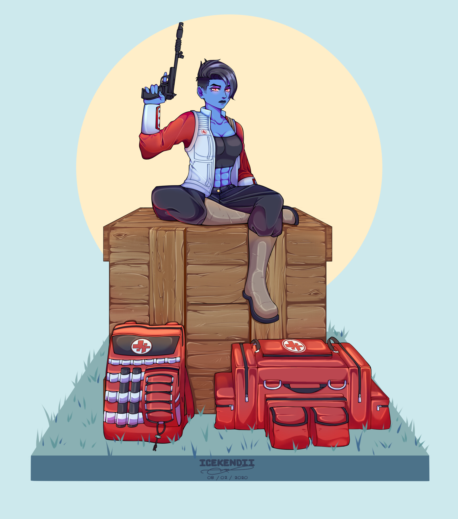 ArtStation - [Star Wars Com] Her name's Chiss