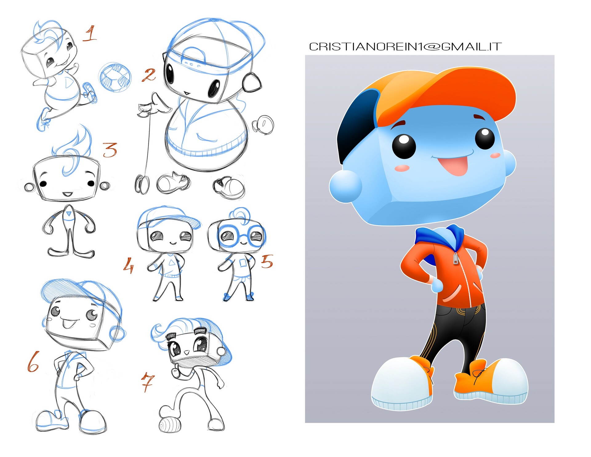 ArtStation - Sketch - character design