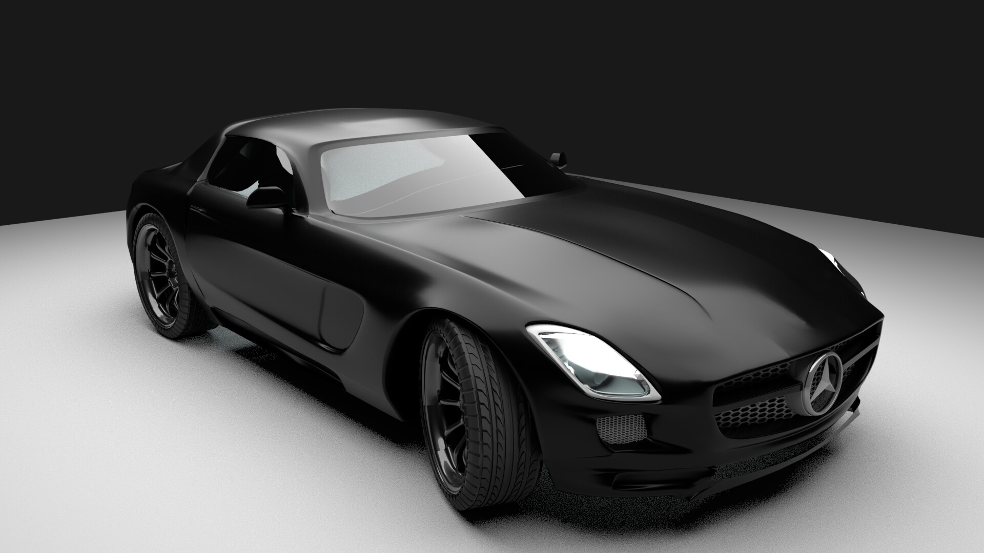 ArtStation - Mercedes Amg SLS model